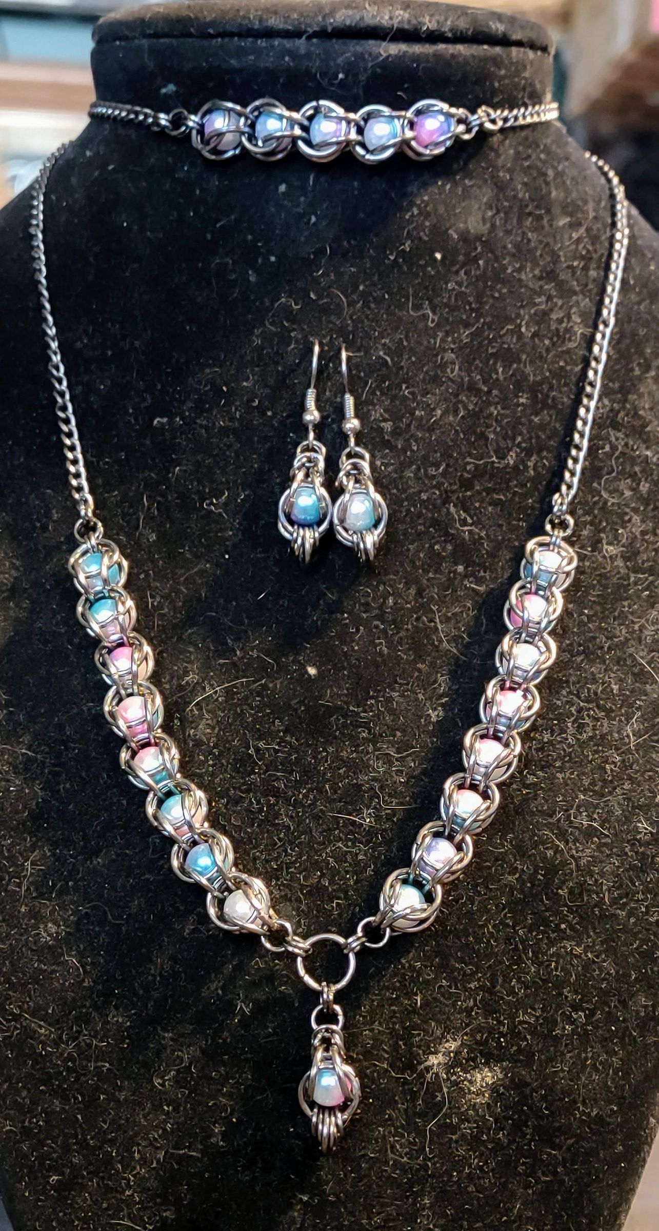Captive Bead Chainmaille Earrings : 27 Steps (with Pictures ...