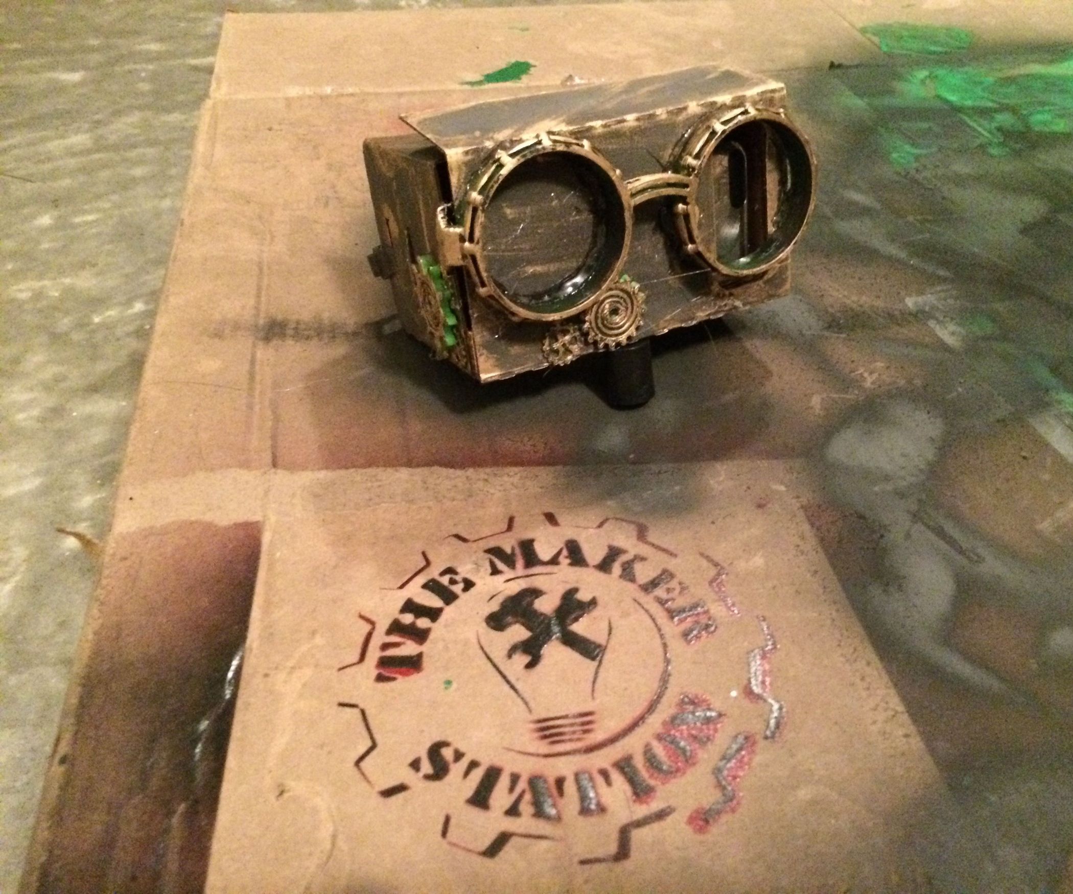 SteamPunk DodoCase VR Goggles Build Night : 7 Steps - Instructables