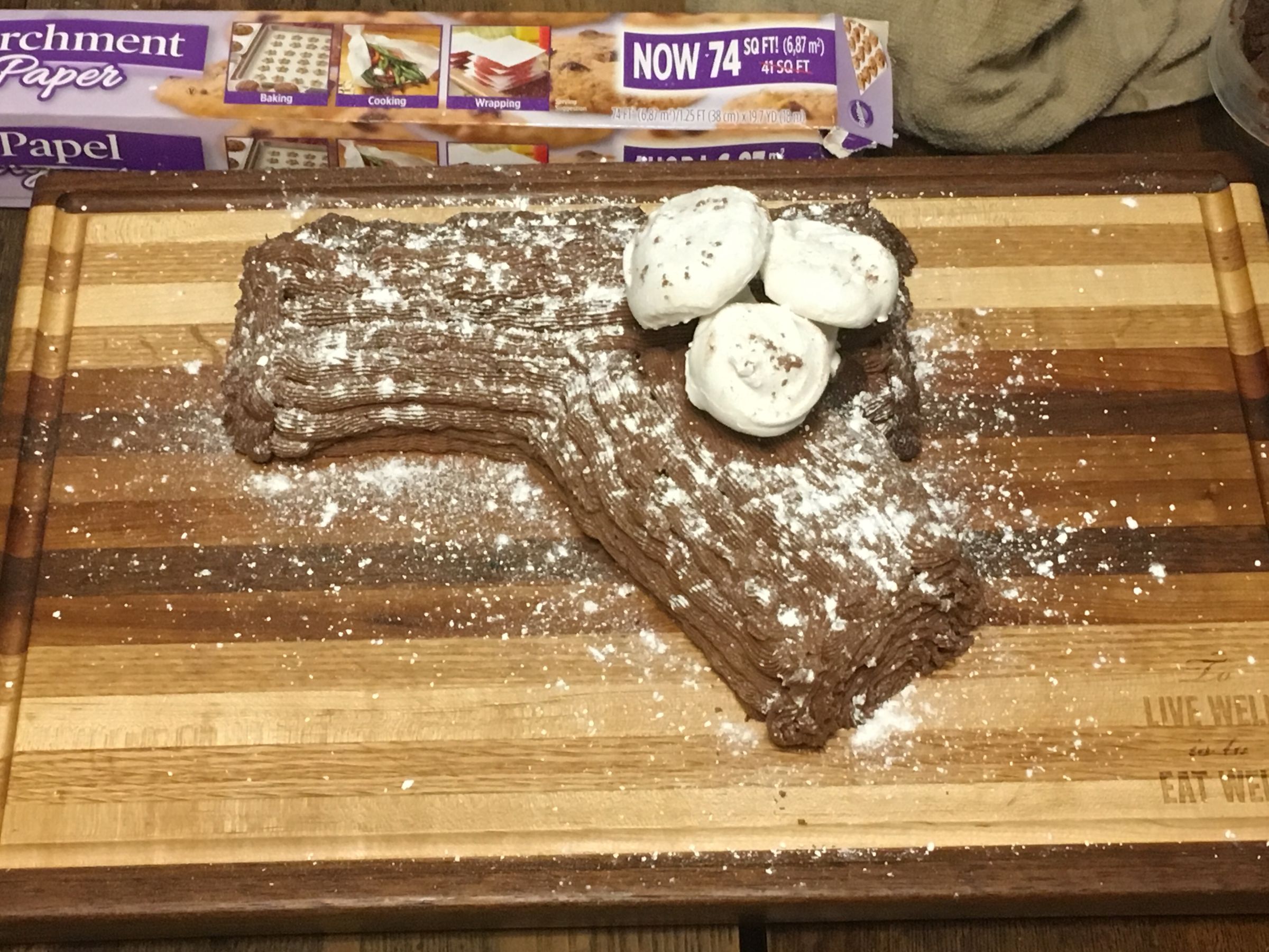 Yule Log Cake : 13 Steps (with Pictures) - Instructables