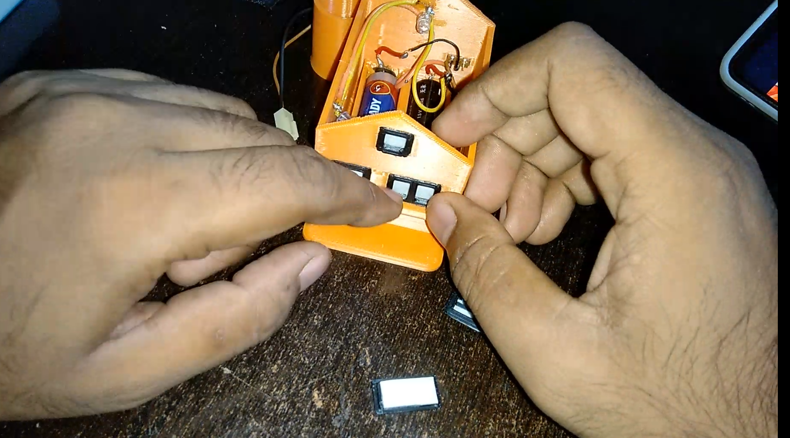 3D Printed Miniature House With Lights : 7 Steps (with Pictures ...