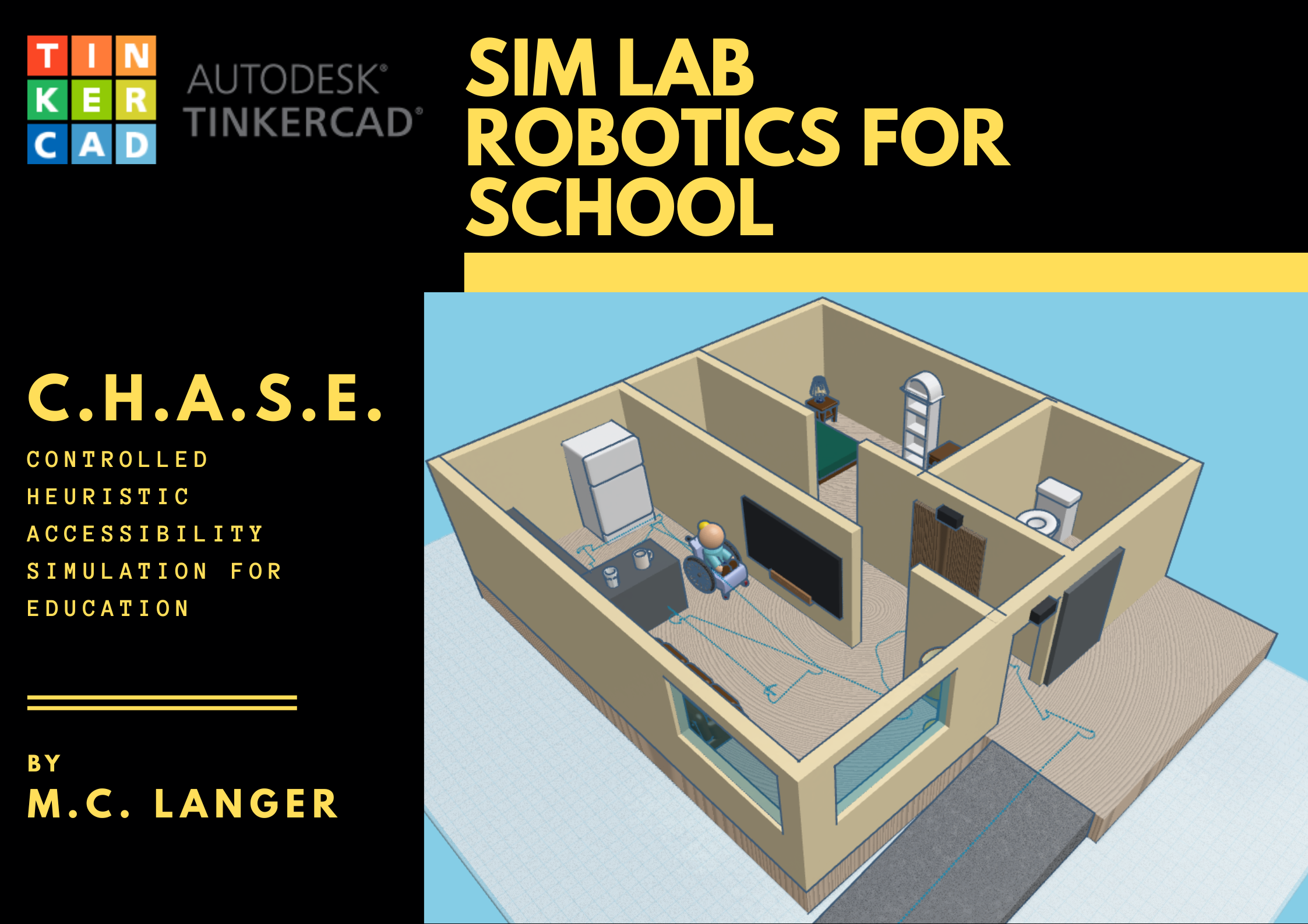 Tinkercad Robotics for School: Wheelchair Simulator for Design Lessons ...
