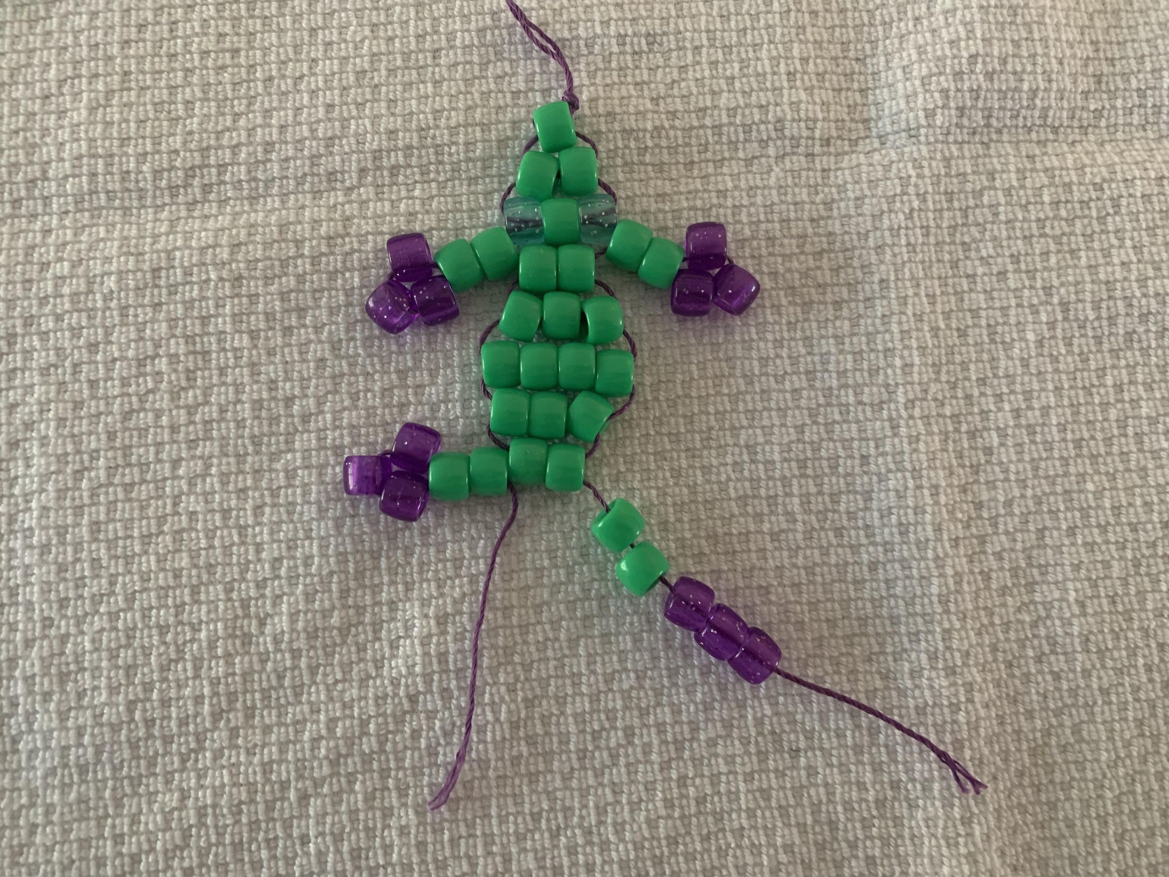 Pony Bead Lizard : 6 Steps (with Pictures) - Instructables