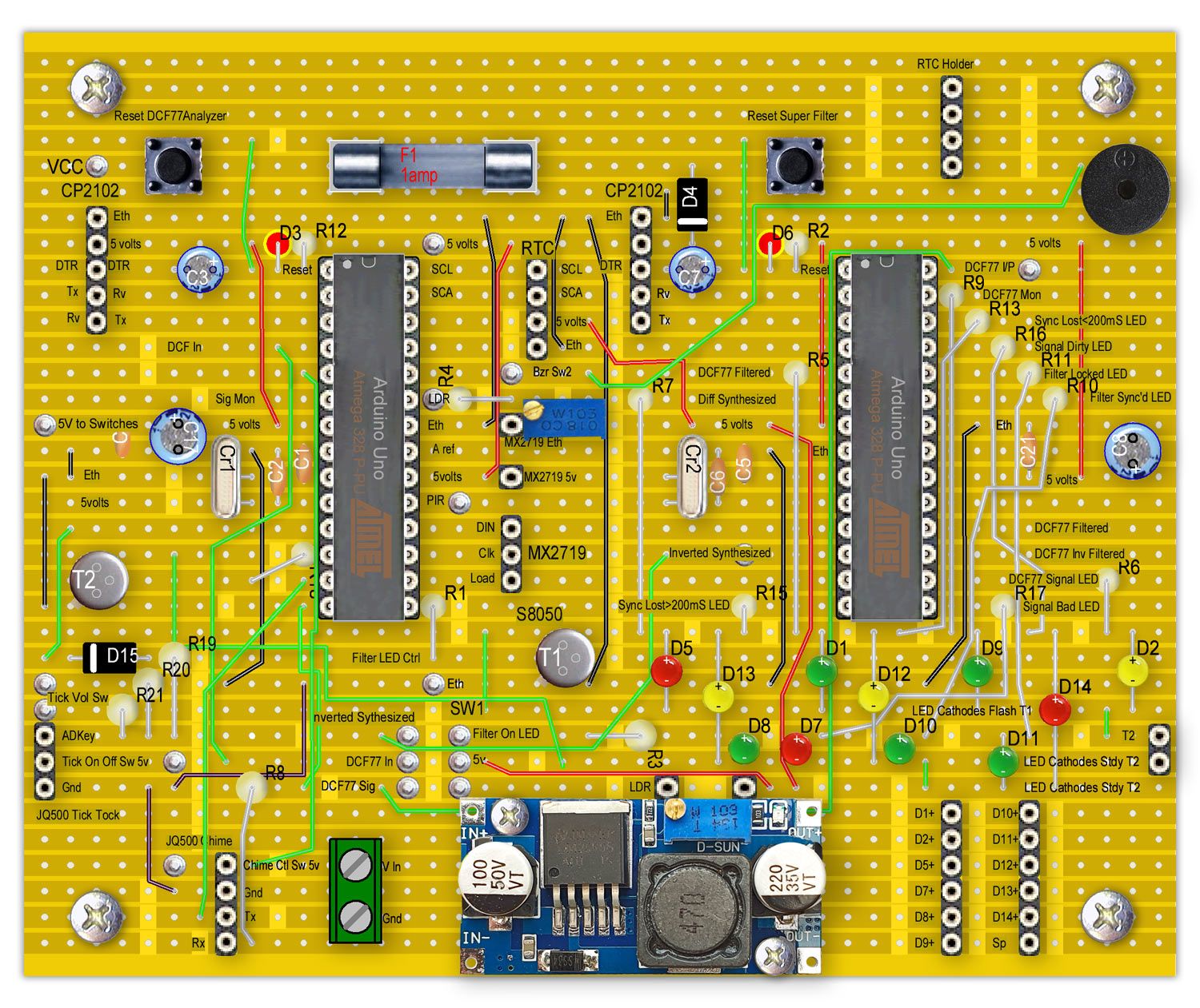 Arduino DCF77 Analyzer Clock MK2 : 35 Steps - Instructables