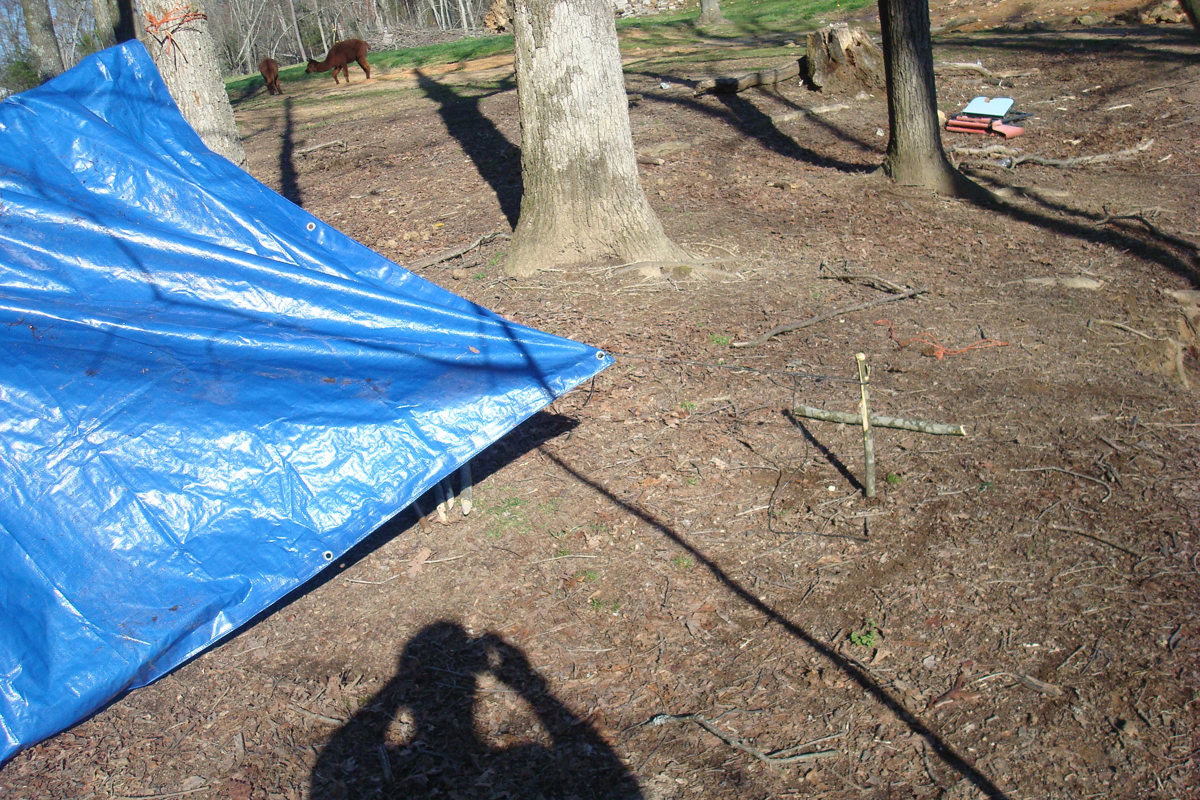 Paracord Tent Or, Hobos Tent : 5 Steps - Instructables