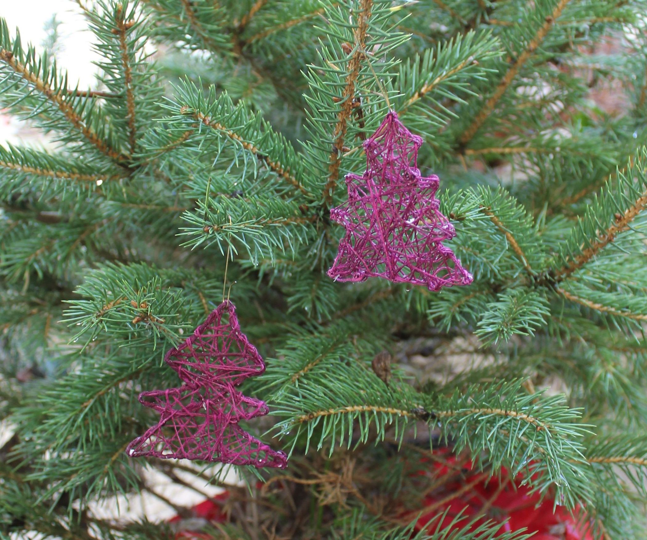 Christmas Decoration With String Art : 3 Steps - Instructables