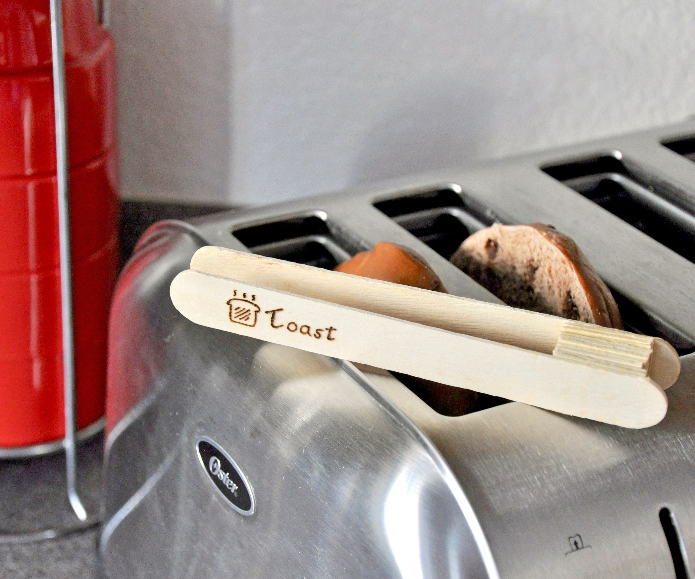 Popsicle Stick Toaster Tongs : 5 Steps (with Pictures) - Instructables