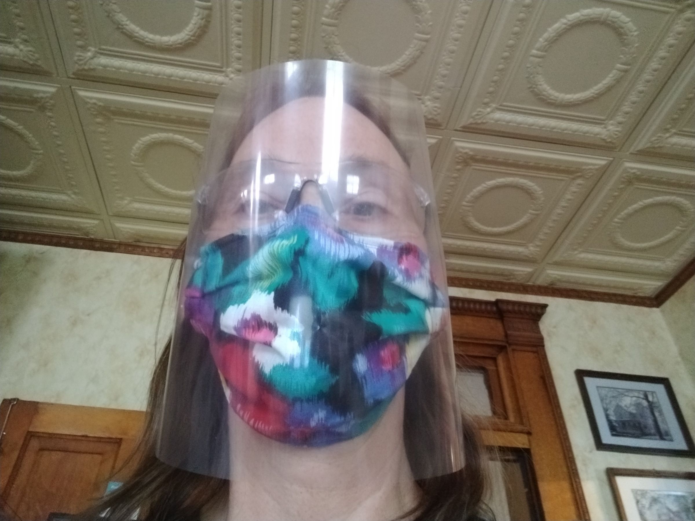 Emergency Face Shield : 5 Steps - Instructables