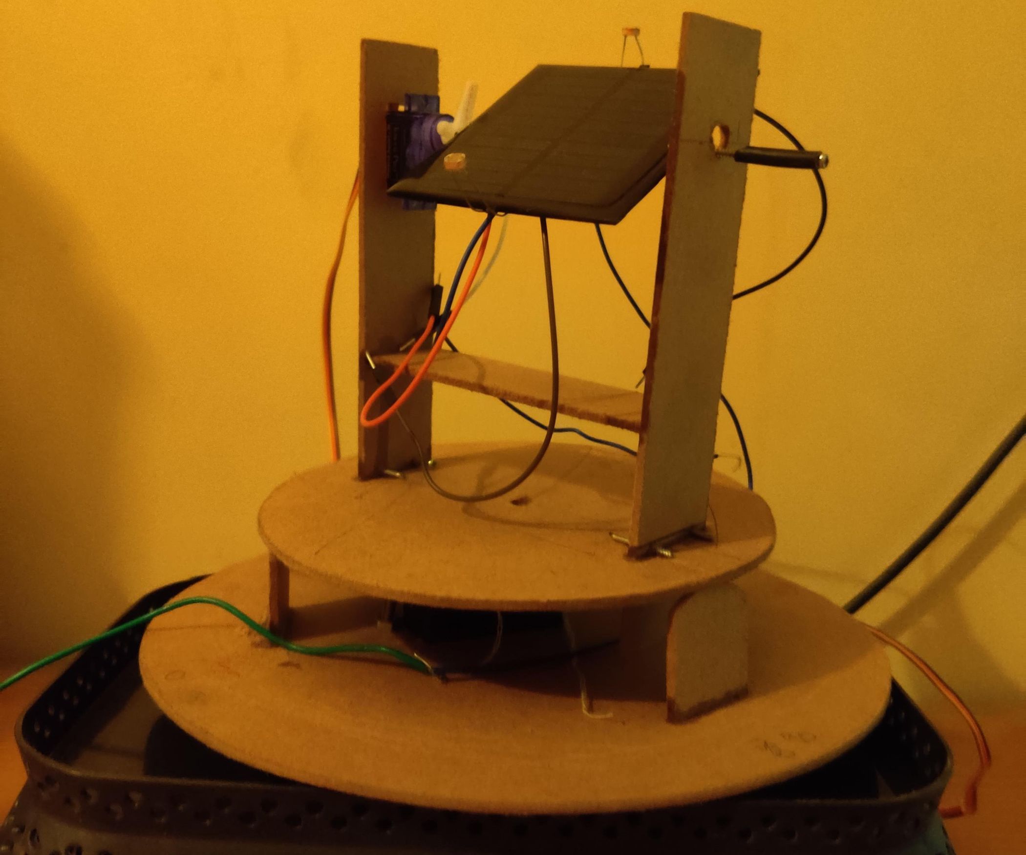 The Solar Flower:Dual Axis Solar Tacker : 7 Steps - Instructables