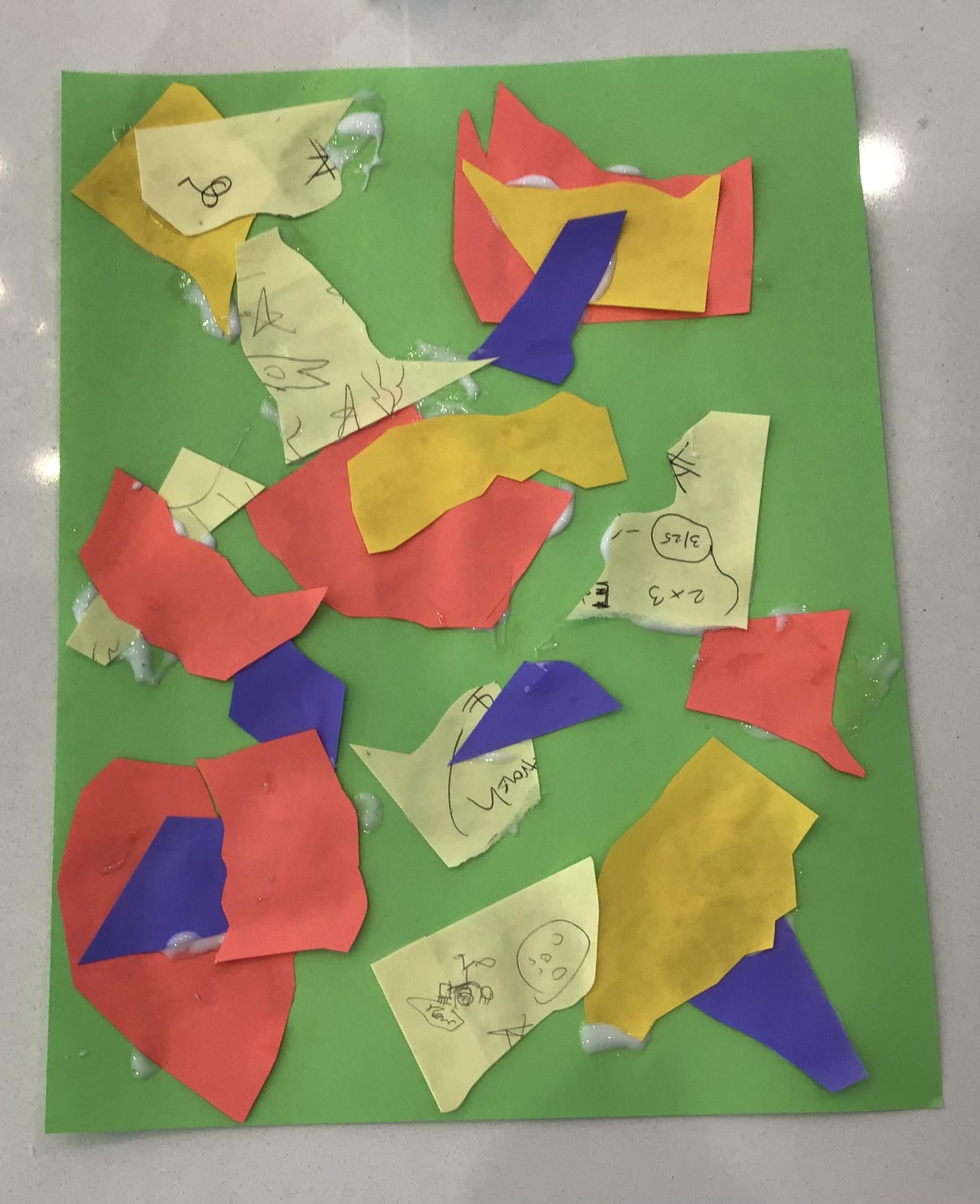 Paper Scrap Collages : 7 Steps - Instructables