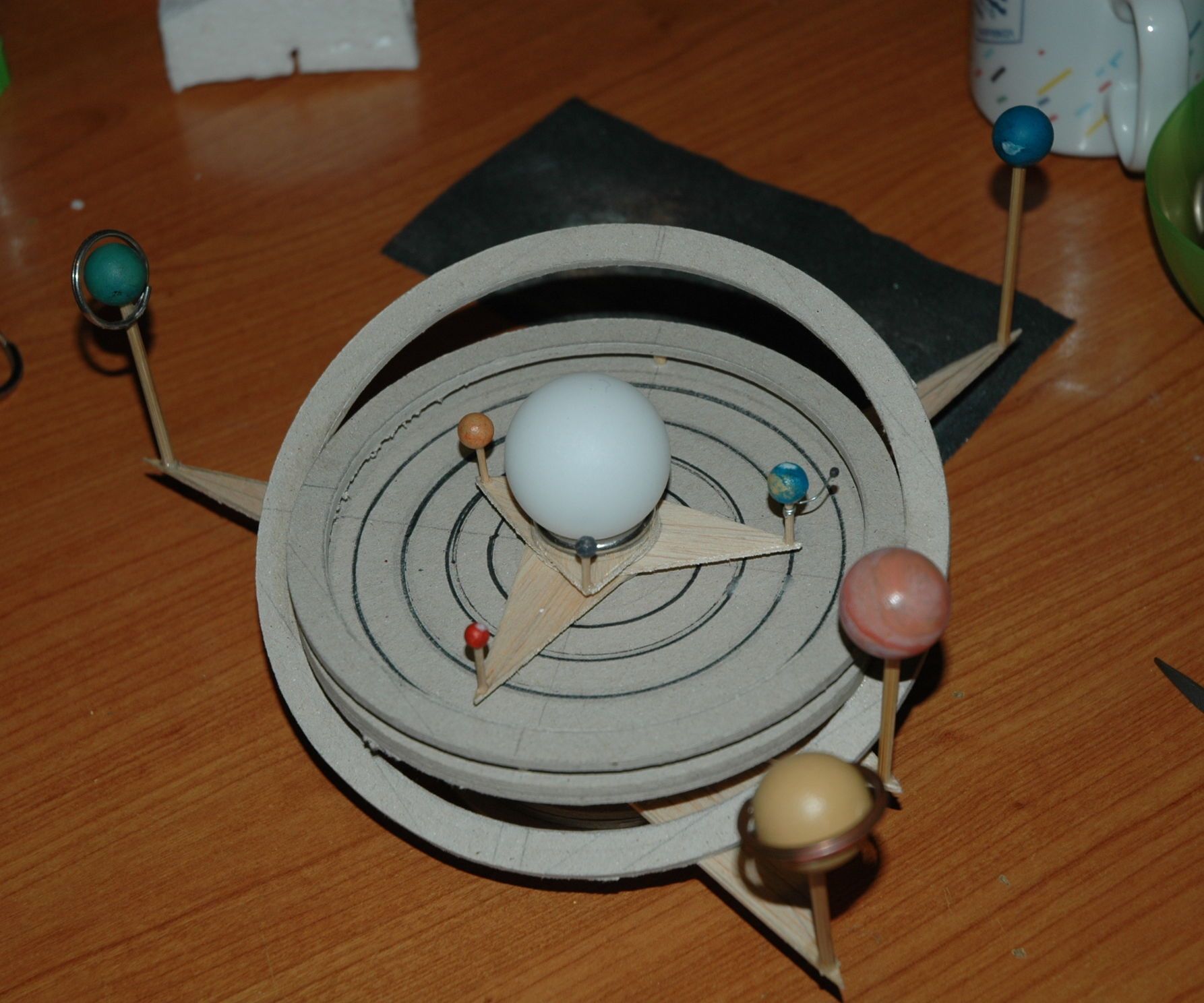 Solar System Orrery : 8 Steps (with Pictures) - Instructables