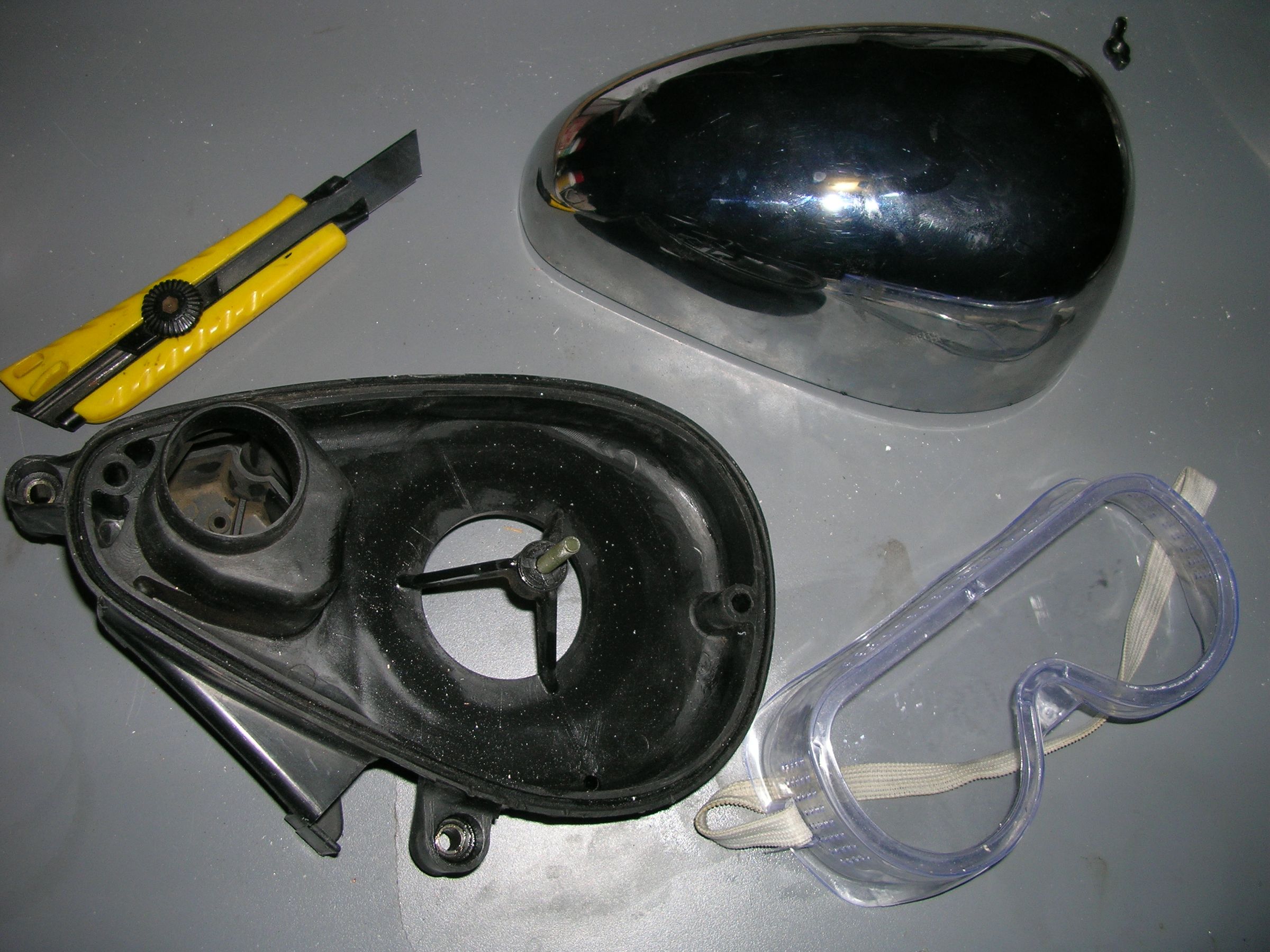 Create an Air Filter Box for Motorcycle (Virago) From a Cheap Aluminum ...