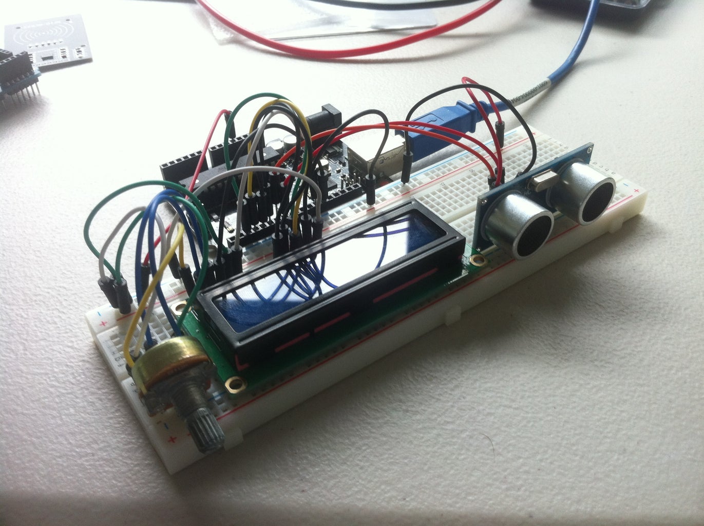 Arduino Measuring Tape 5 Steps Instructables