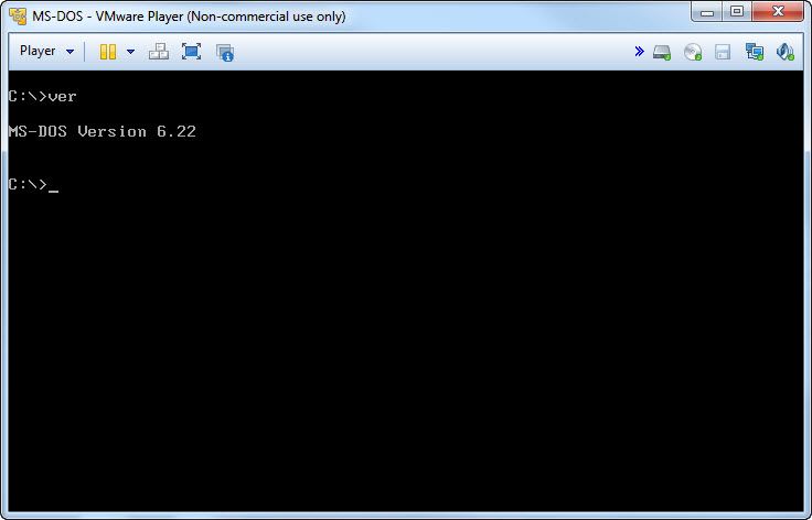 How to Create a MS-DOS 6.22 VMWare Image? : 4 Steps - Instructables