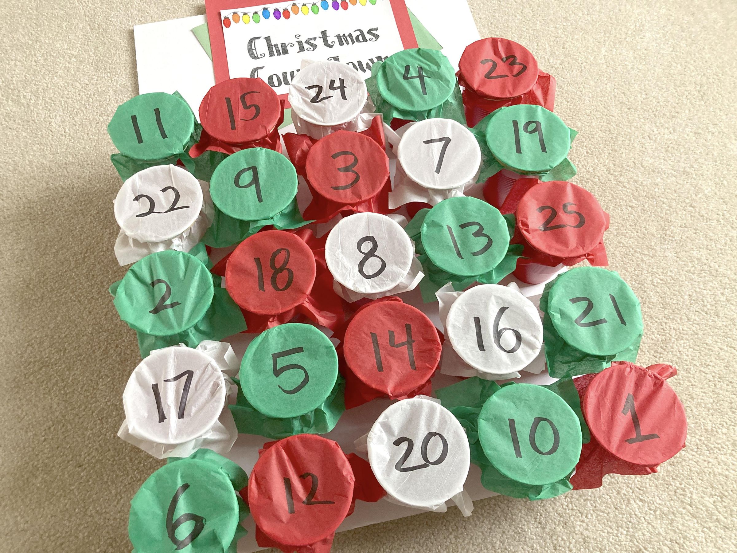 Punch Out Advent Calendar : 7 Steps (with Pictures) - Instructables