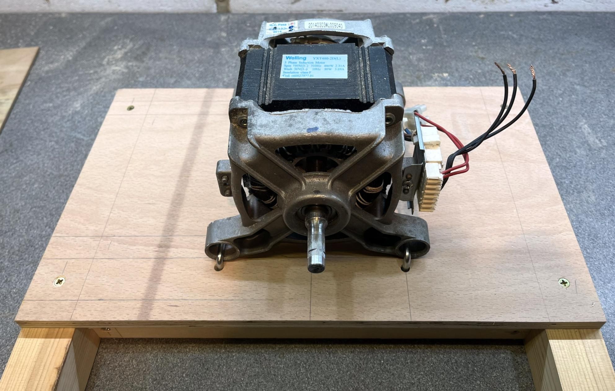 Benchtop Disk Sander Using a Washing Machine Motor : 13 Steps (with ...