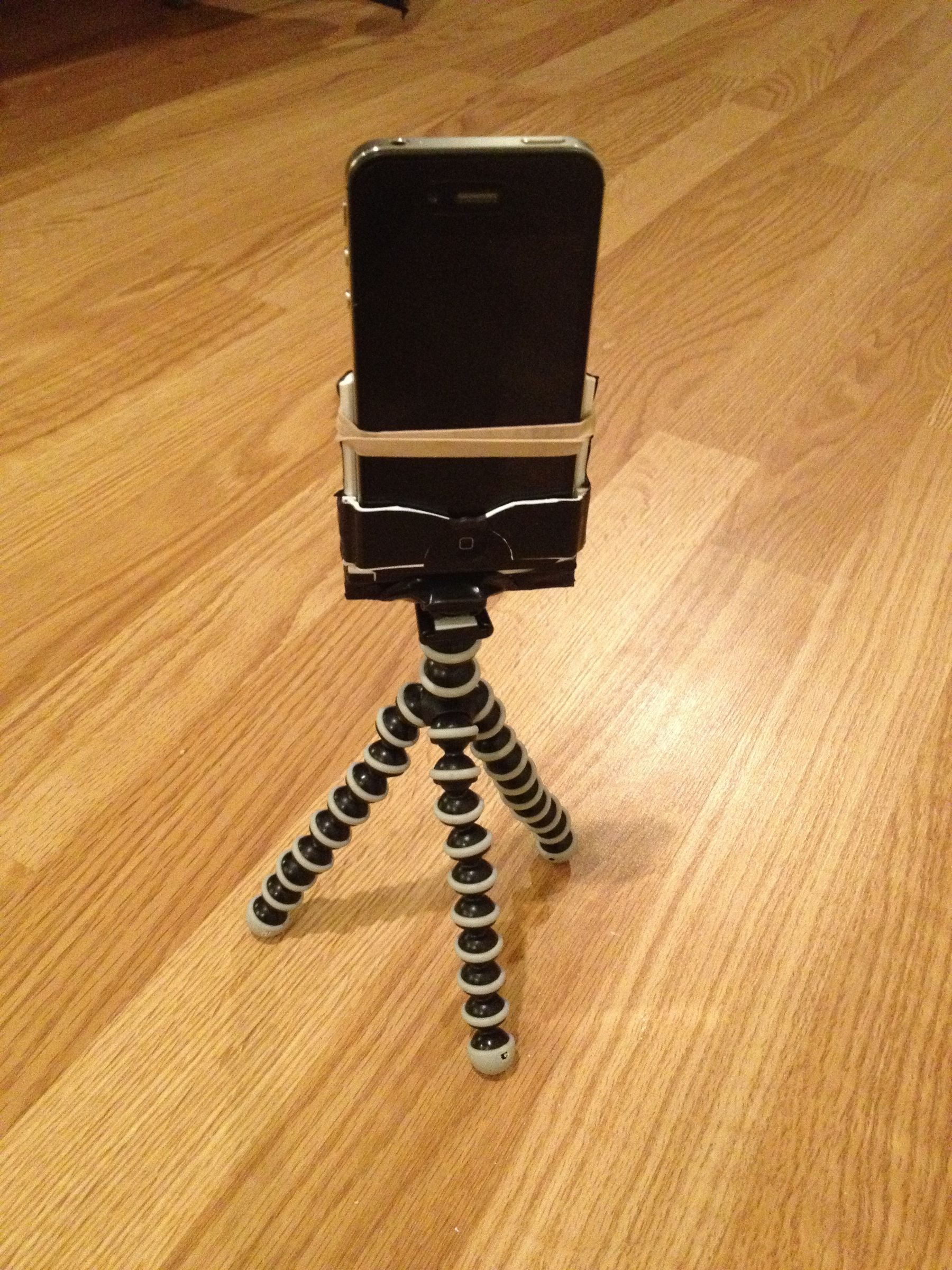 FREE Tripod/Gorillapod IPhone Adaptor - Instructables