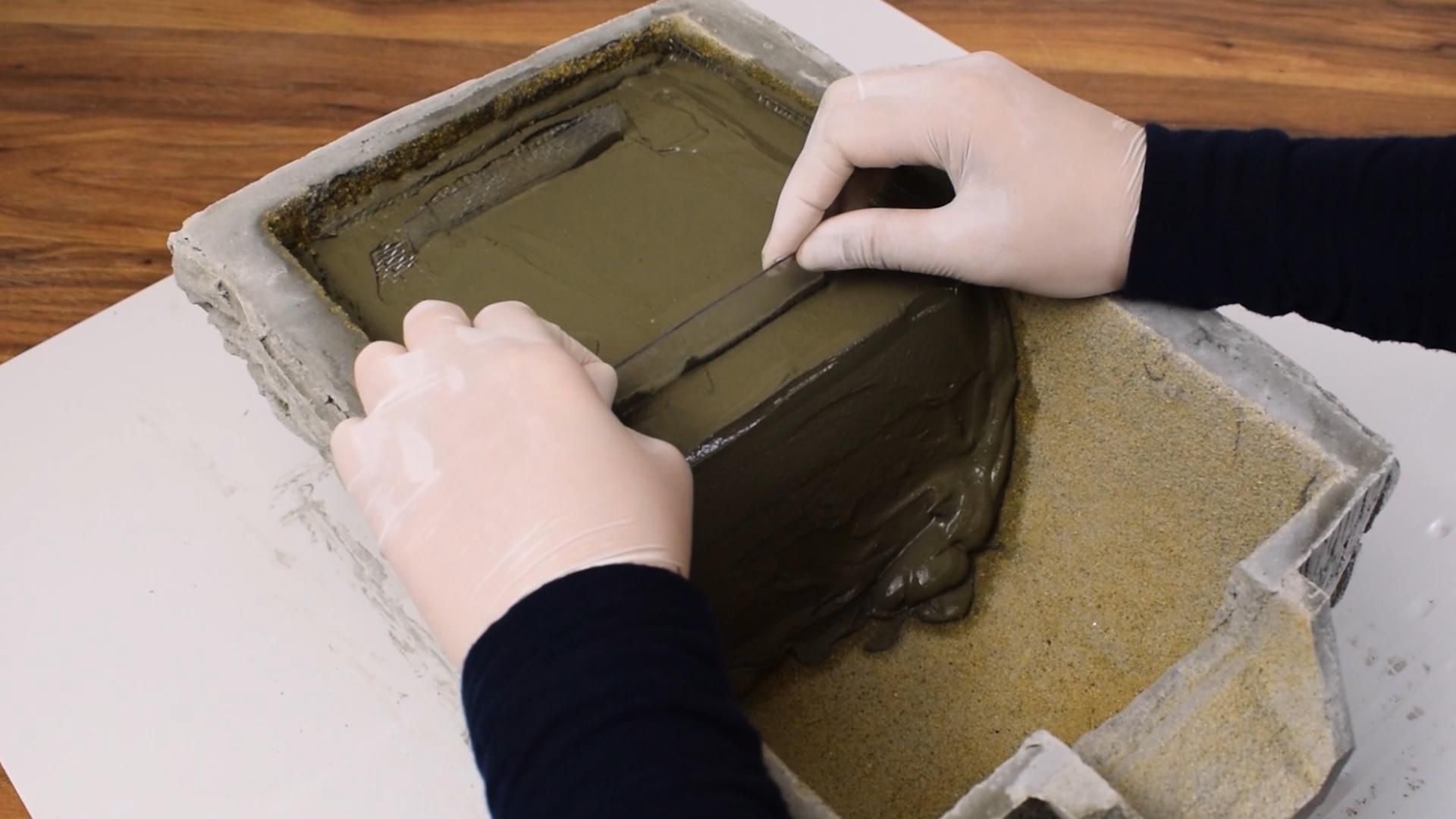 Concrete Tree Log Waterfall Fountain : 15 Steps (with Pictures ...