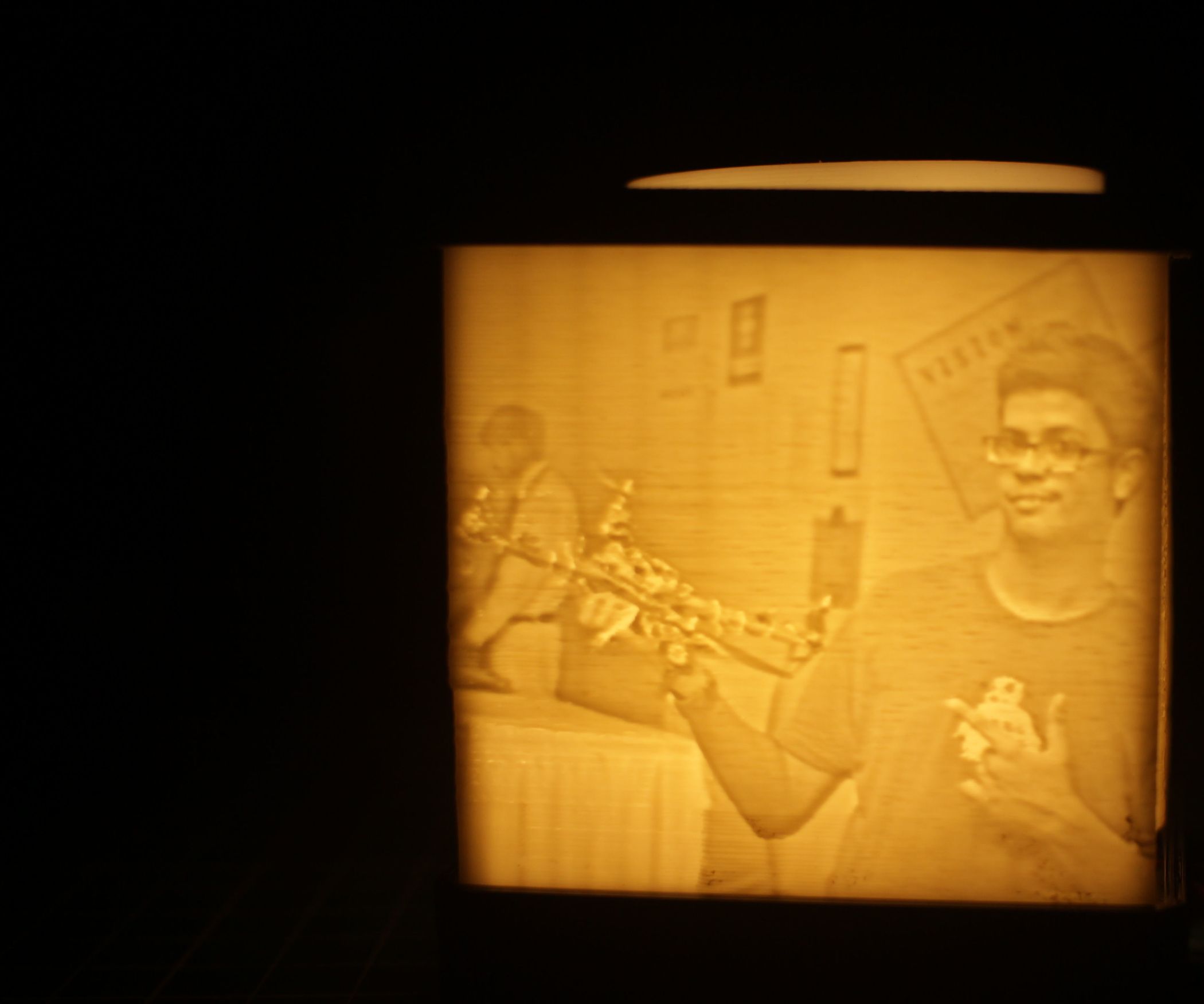 Lithophane Lamp : 3D PRINTING YOUR PHOTOS! : 7 Steps (with Pictures ...