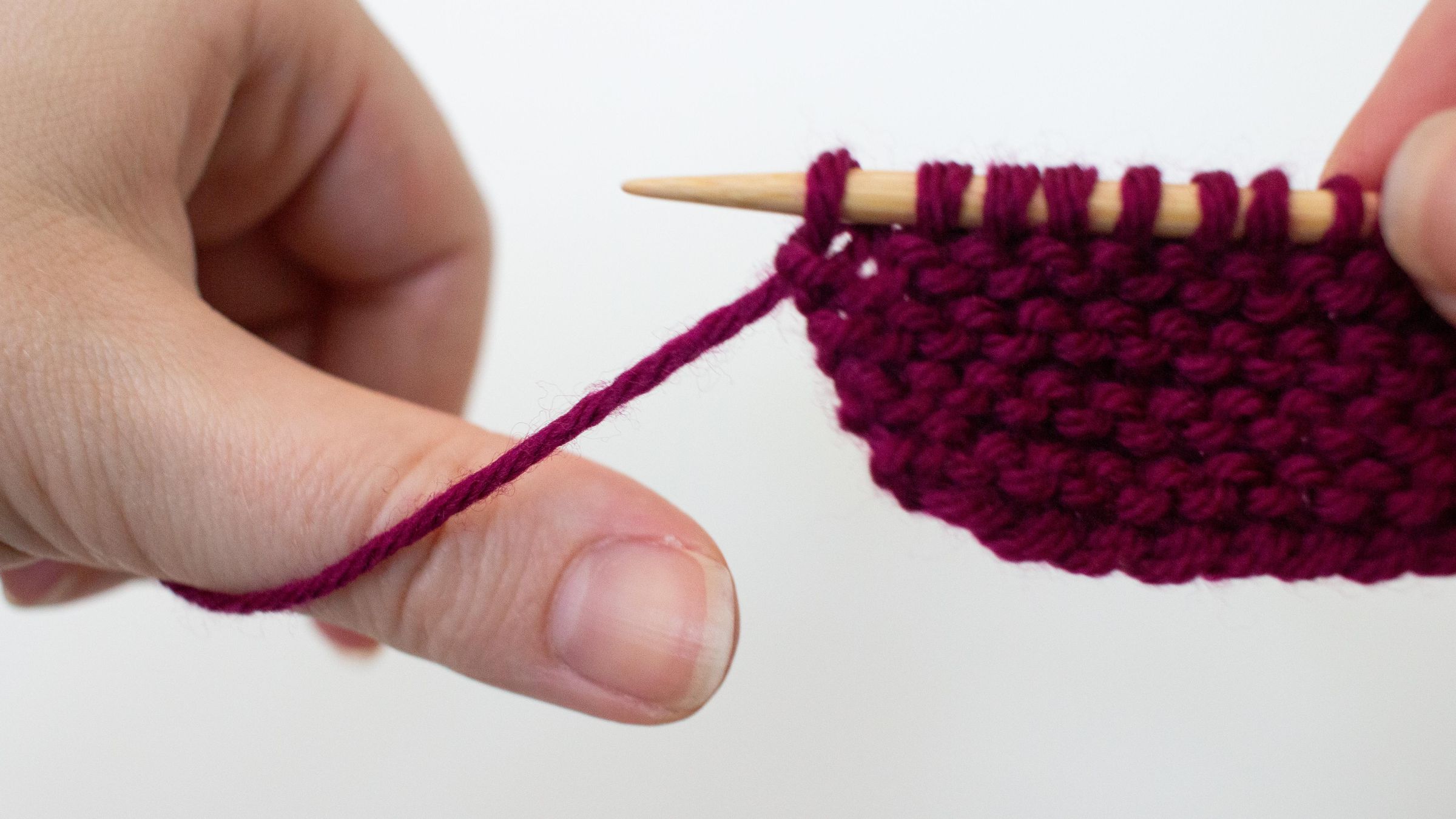 Backward Loop Cast on Knitting Tutorial : 5 Steps (with Pictures ...
