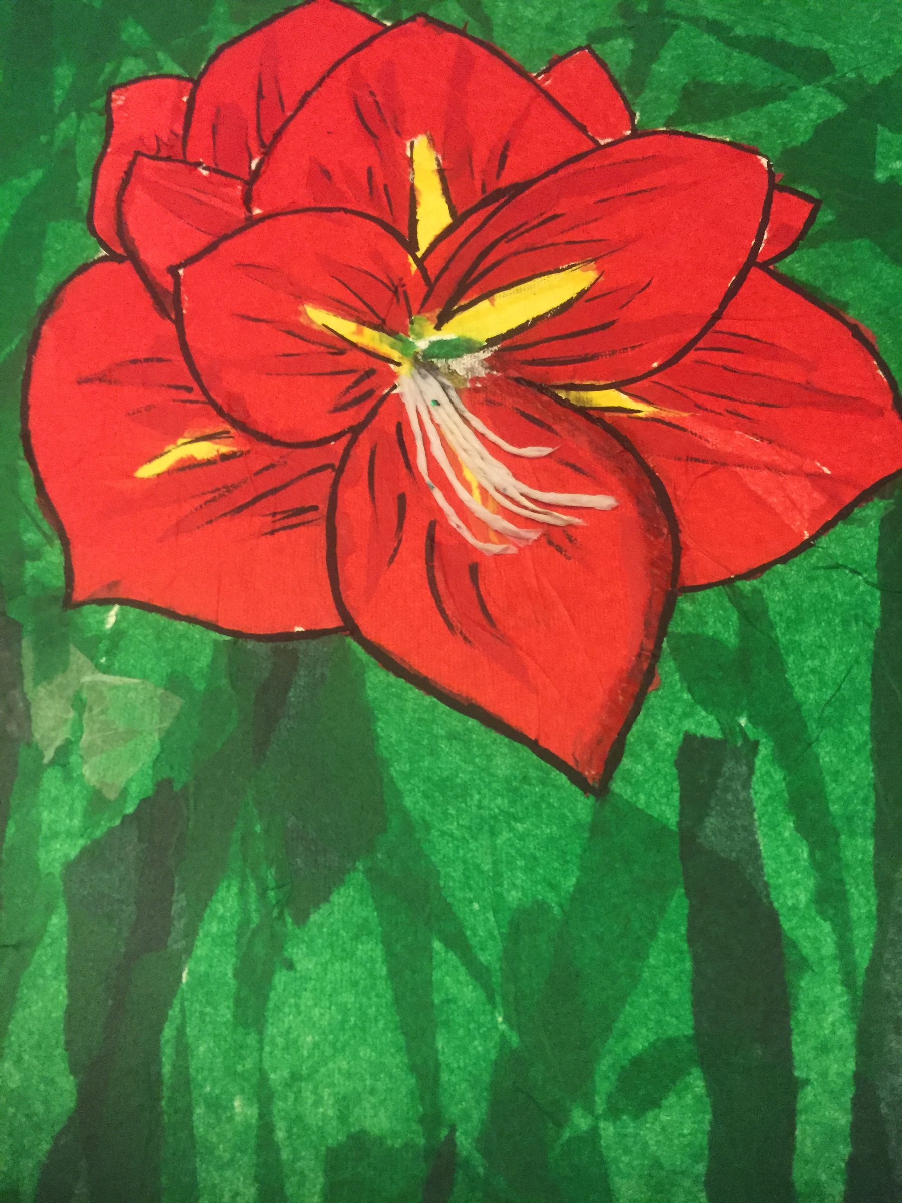 Tissue Paper and Glue Collage : 5 Steps (with Pictures) - Instructables