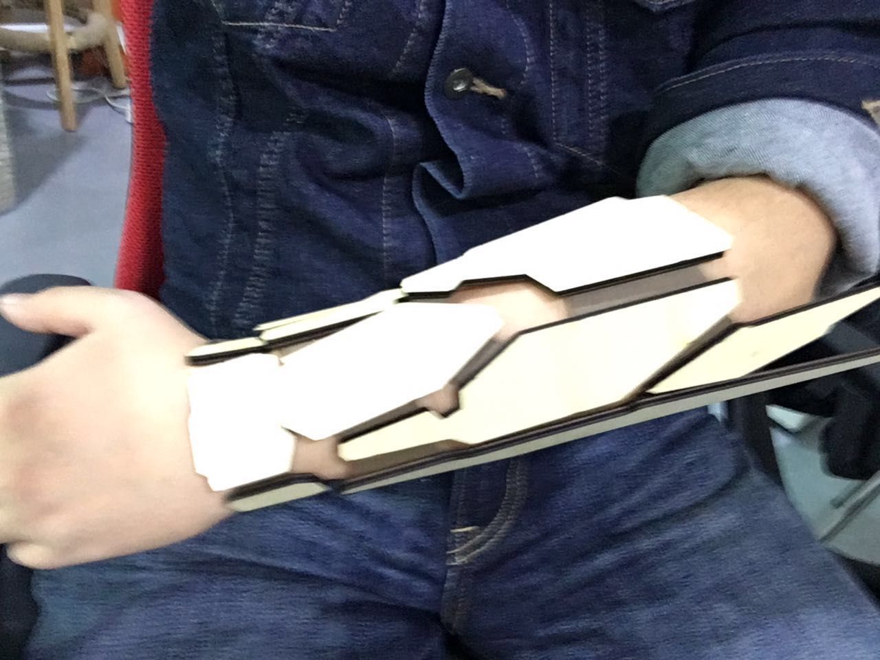 Laser Cutting a Cool Science Fiction Gauntlet : 9 Steps (with Pictures ...