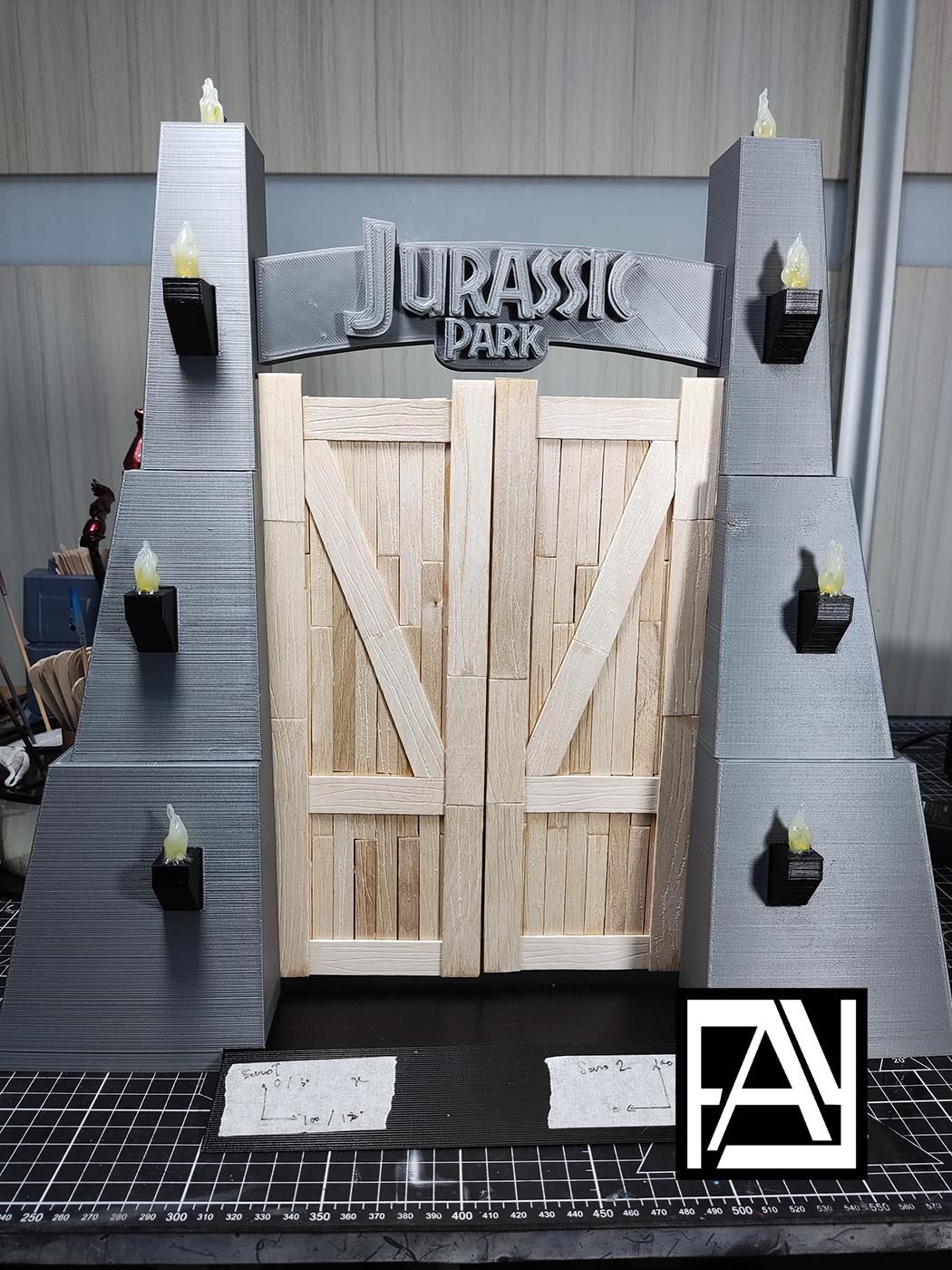 Jurassic Park Gate Remote Control : 11 Steps (with Pictures ...