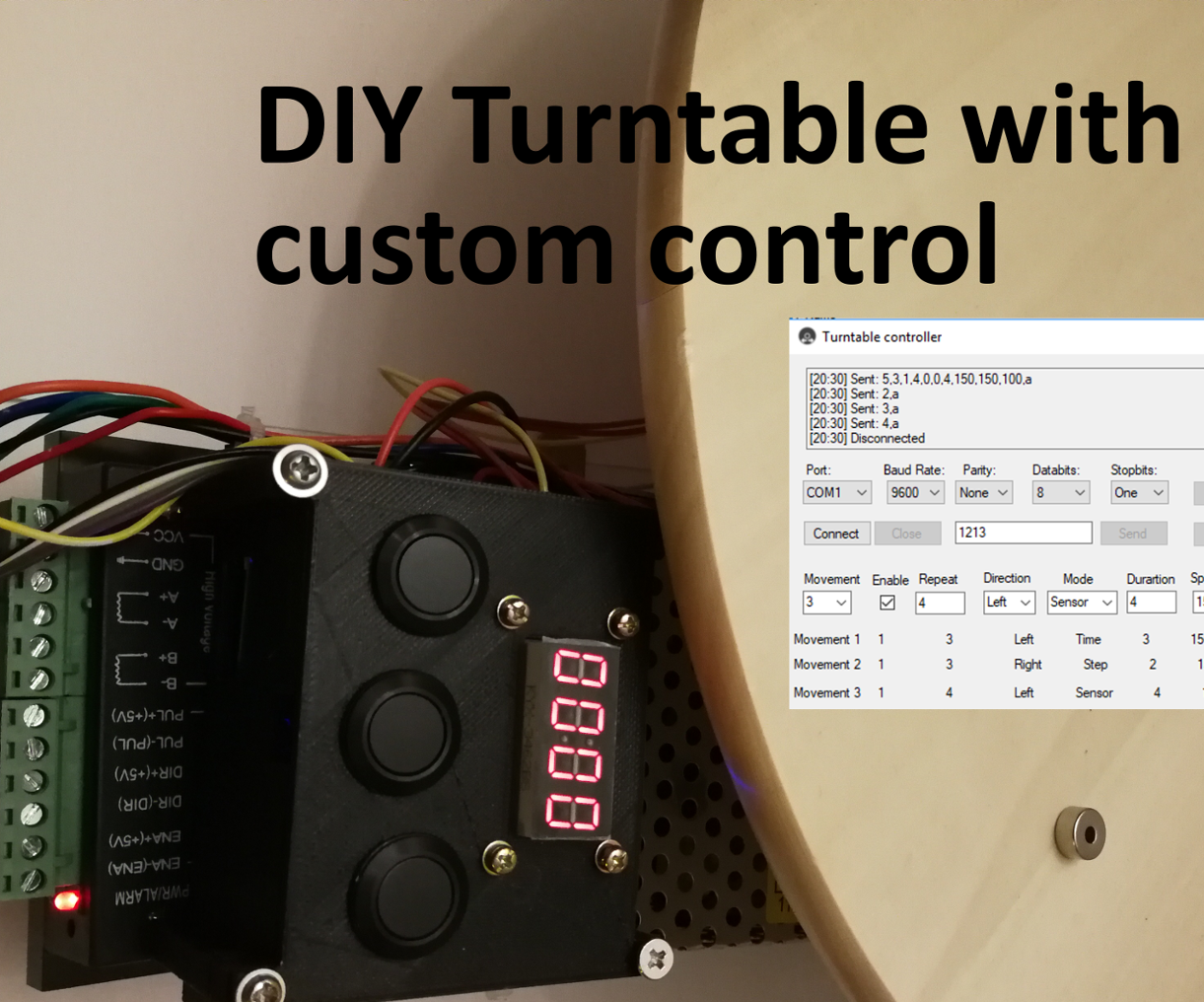 DIY Turntable With Custom Control : 5 Steps - Instructables