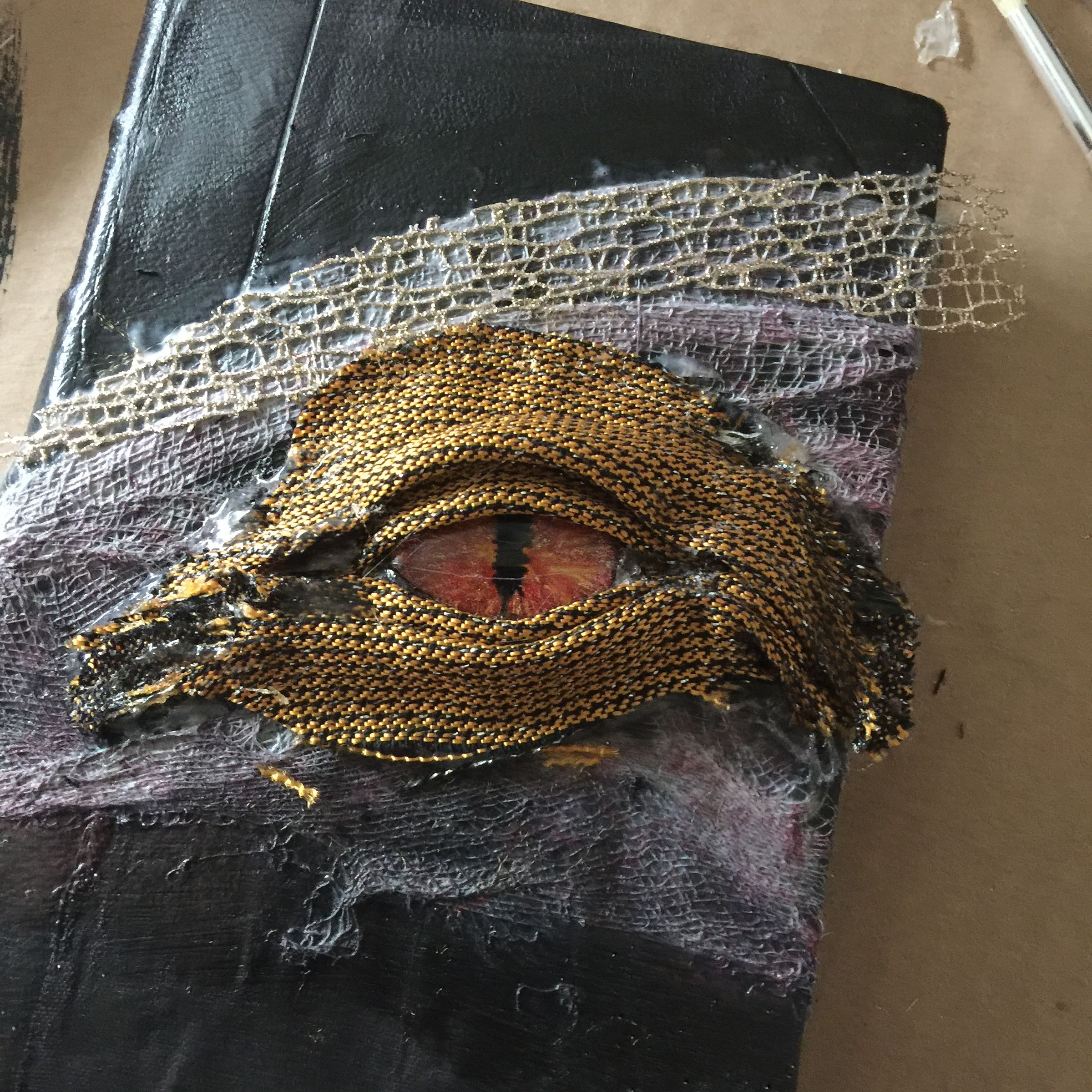 Make a Dragon Eye, Secret Compartment Book Introduction : 27 Steps ...
