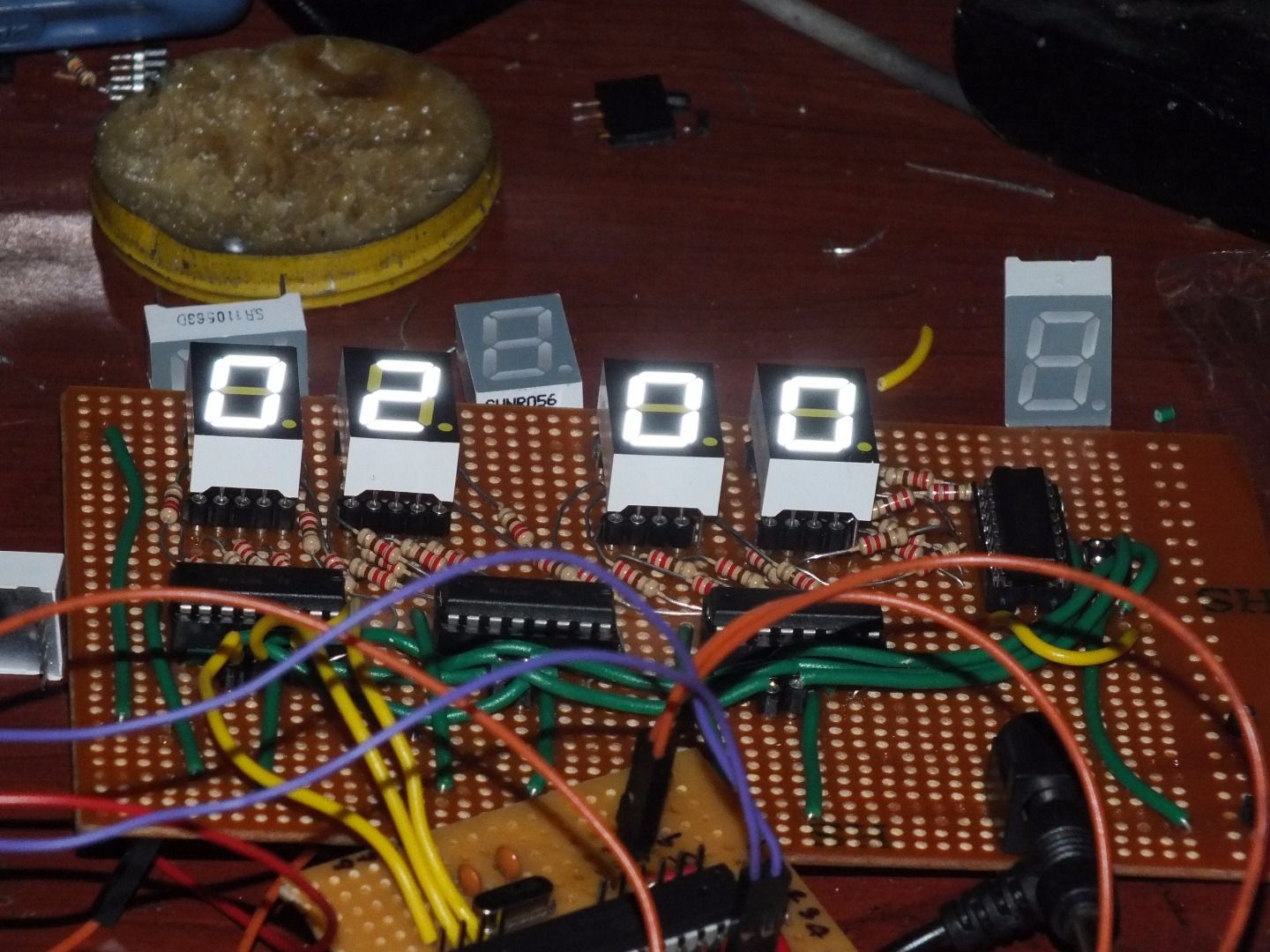 Digital Wall Clock Using Atmega-8 and RTC : 5 Steps - Instructables