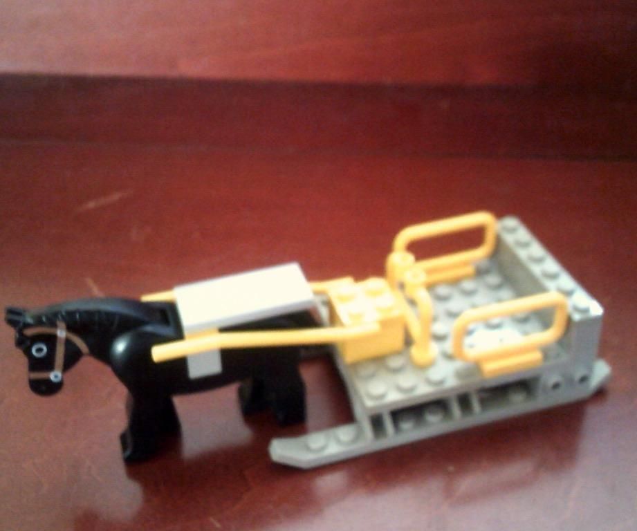 LEGO Horse and Sled : 3 Steps - Instructables