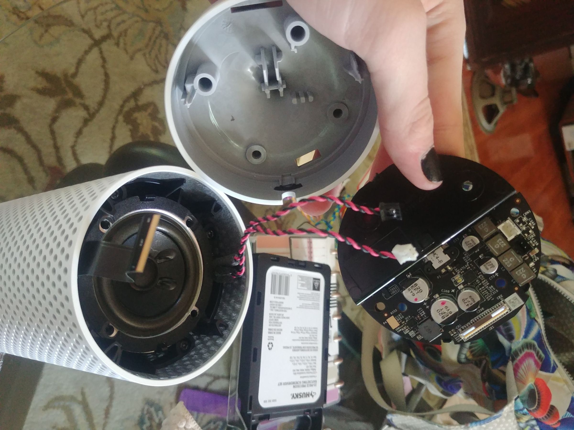 Taking Apart Amazon Echo : 6 Steps - Instructables