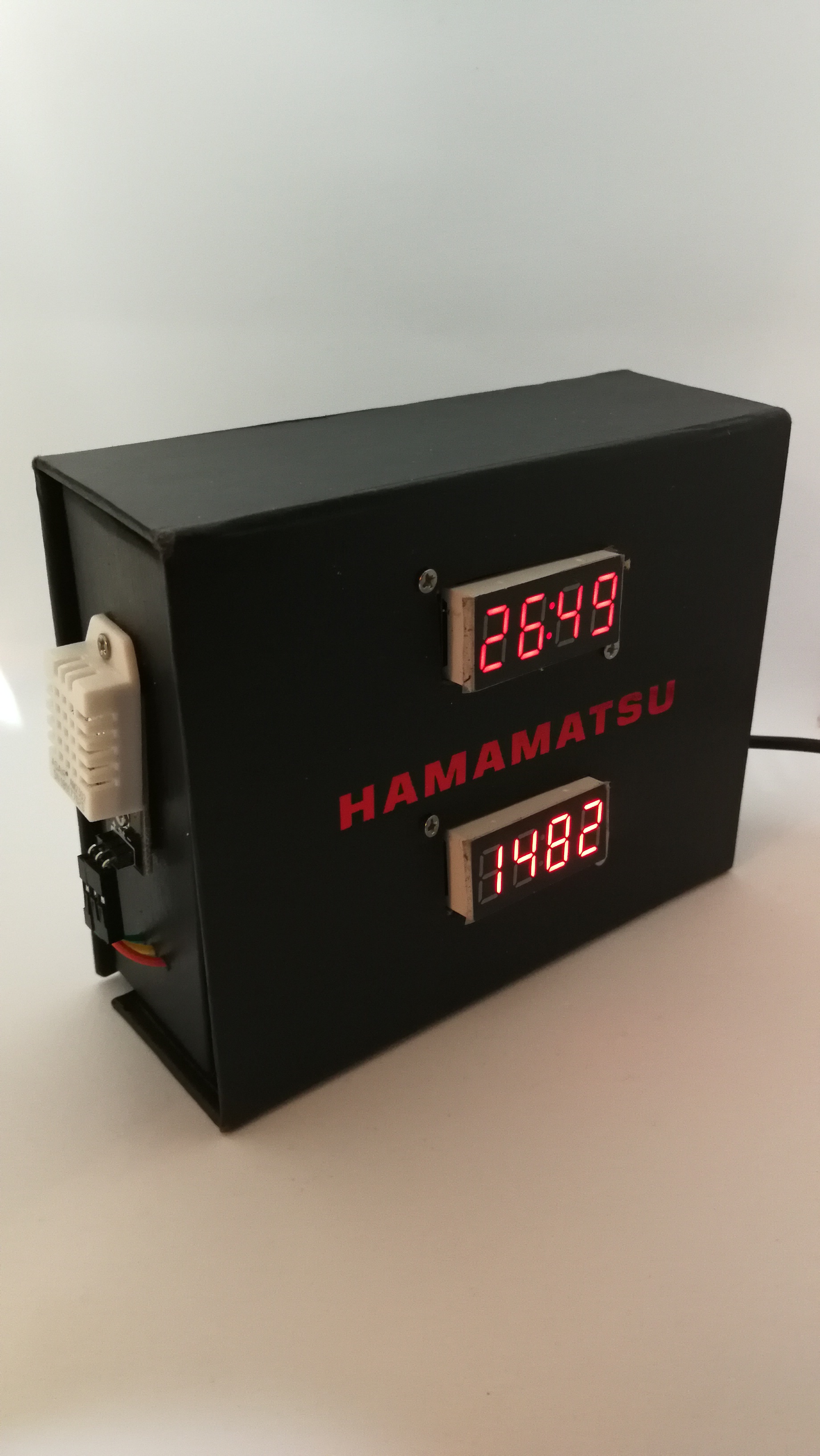 IoT Desktop Clock and Thermometer : 5 Steps - Instructables