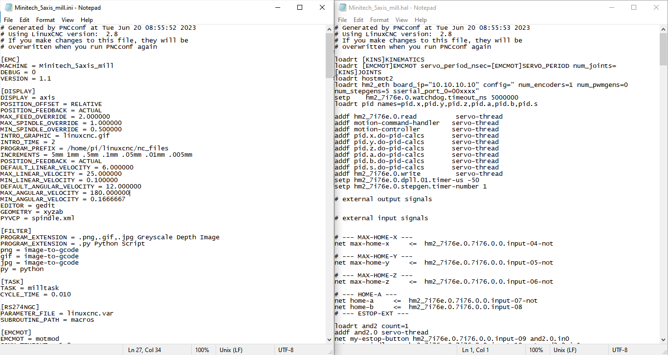 5-axis Minitech Mill Mach3 to LinuxCNC Conversion : 18 Steps (with Pictures) - Instructables