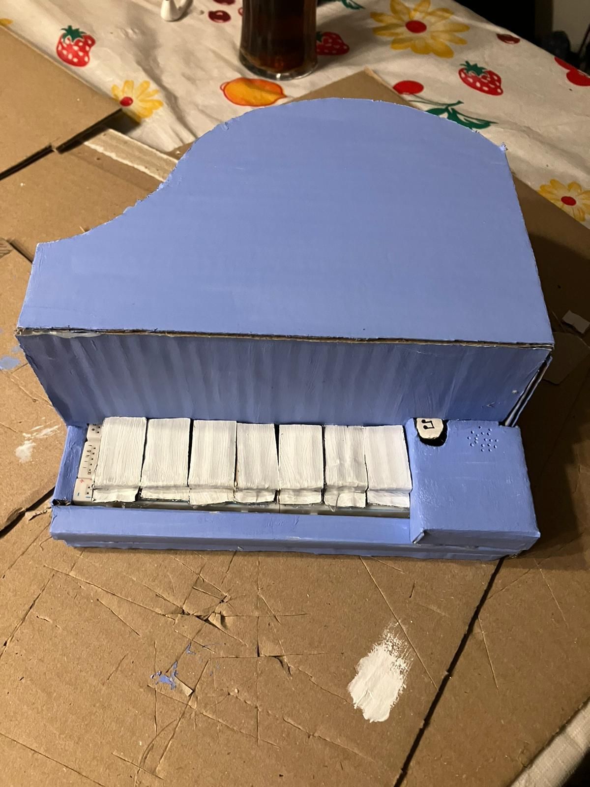 A Mini Cardboard Piano : 7 Steps - Instructables