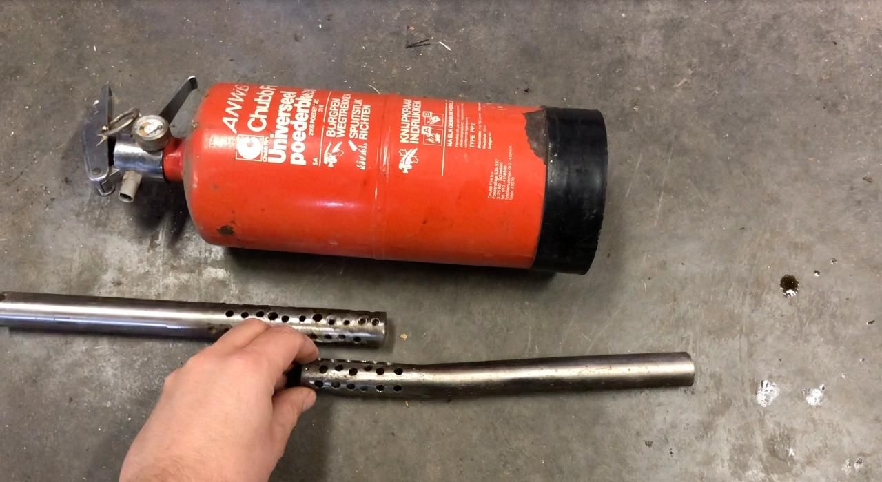 Muffler From Fire Extinguisher : 9 Steps - Instructables