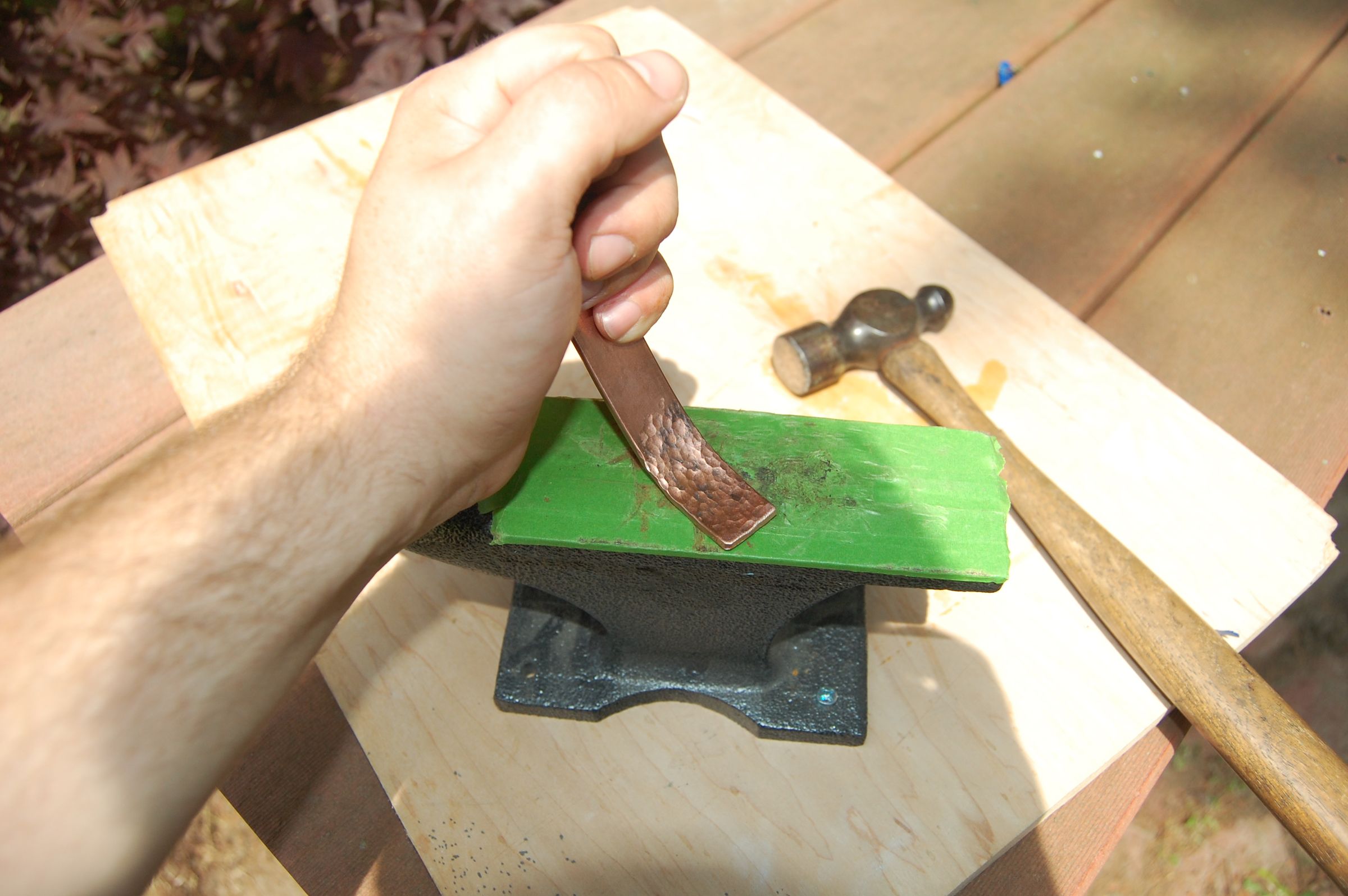 Hammered Copper Bangle : 4 Steps (with Pictures) - Instructables