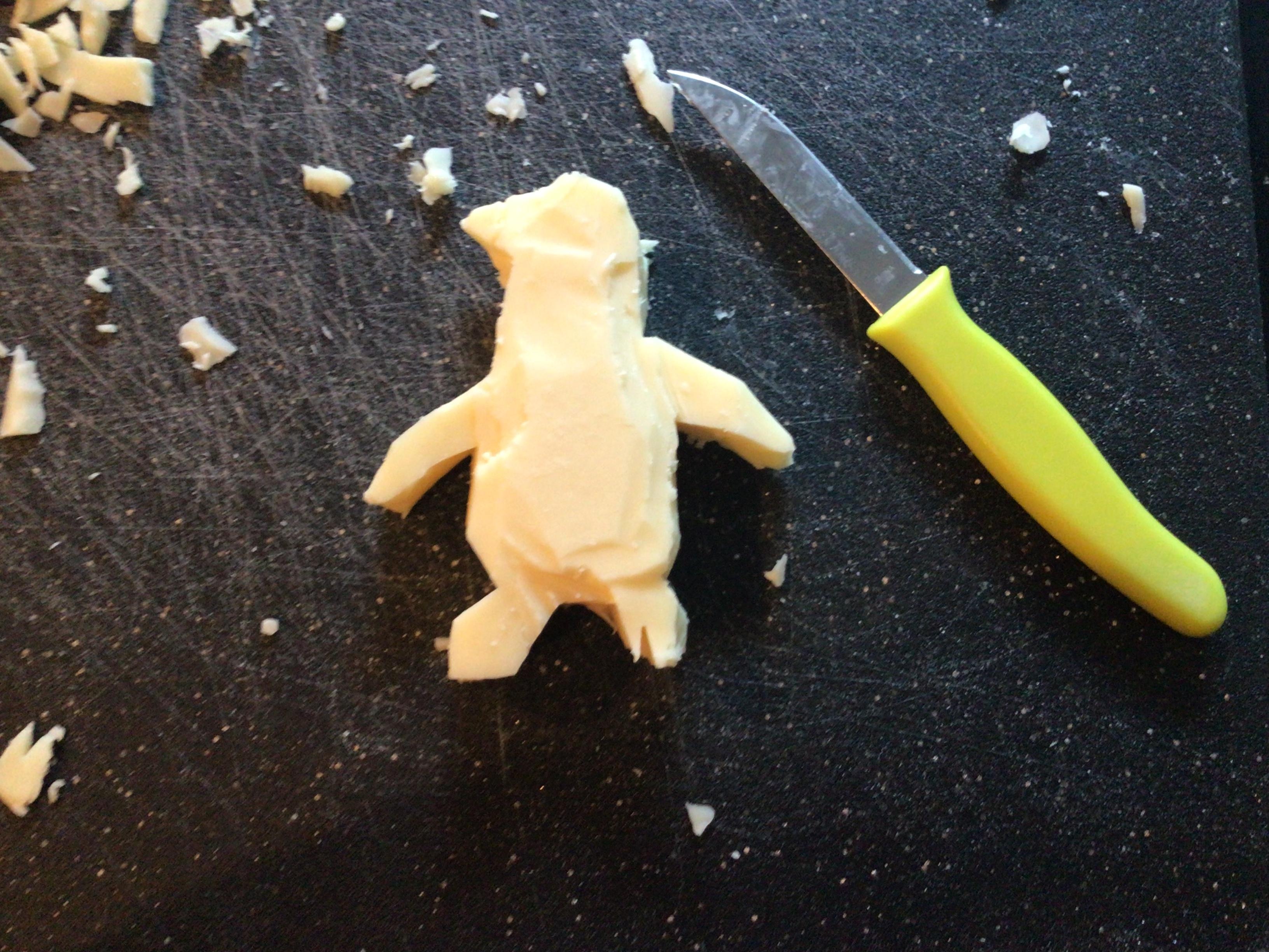 Cheddar Cheese Penguin : 11 Steps - Instructables