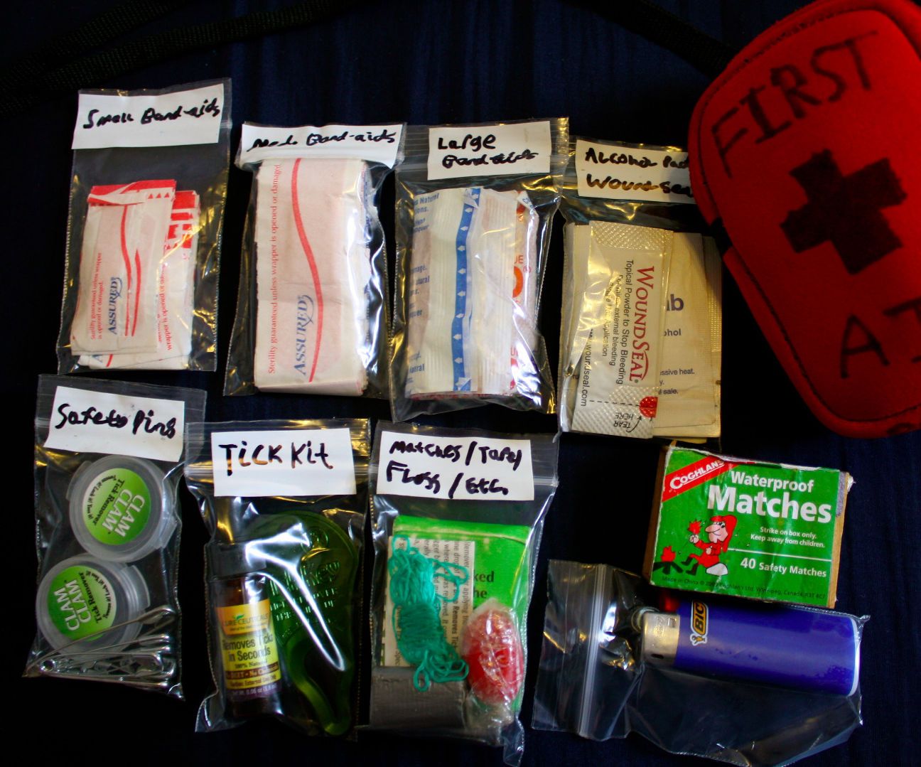 Organizing a Mini First Aid Kit - Instructables