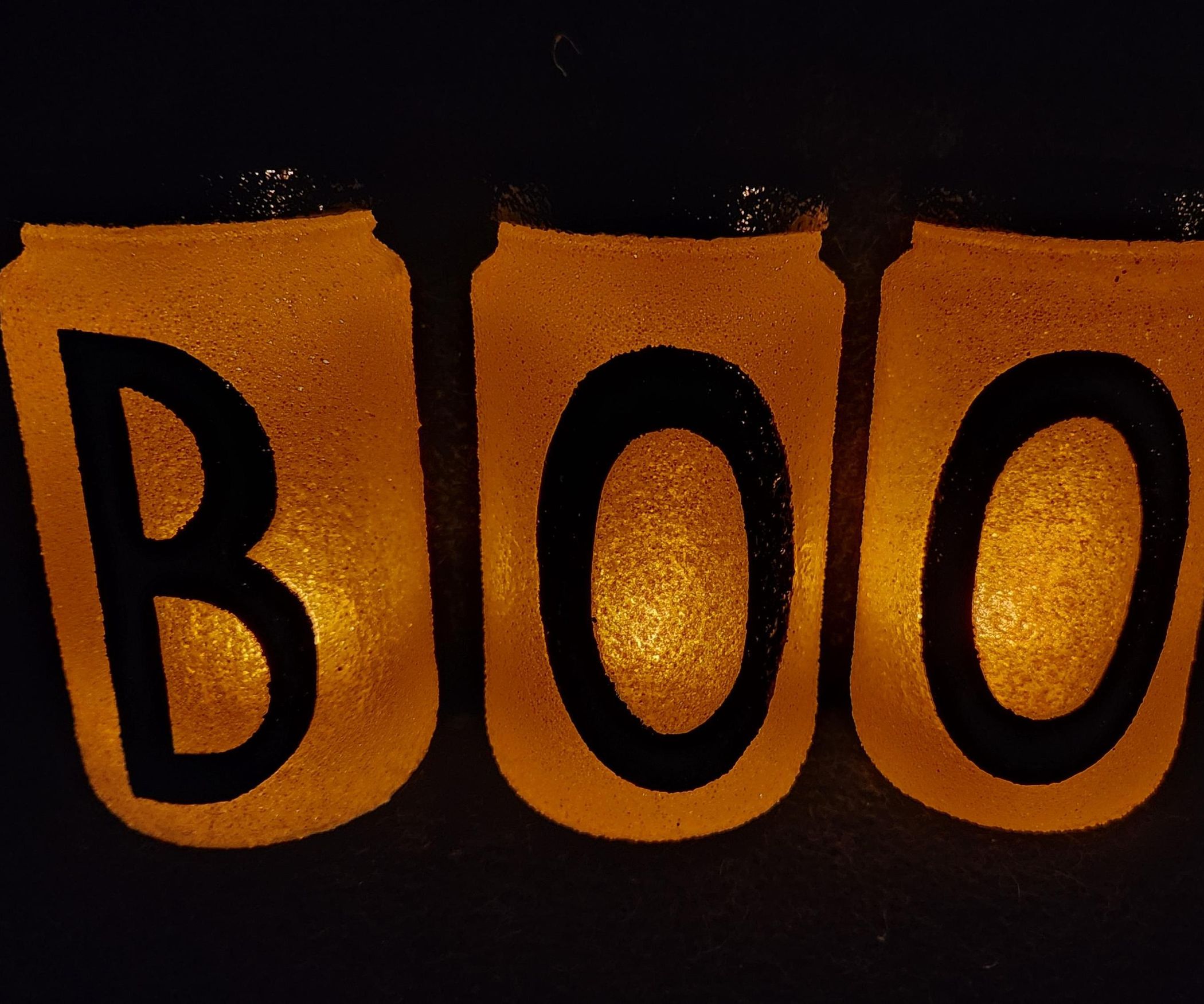 DIY: "BOO" Jars : 7 Steps (with Pictures) - Instructables
