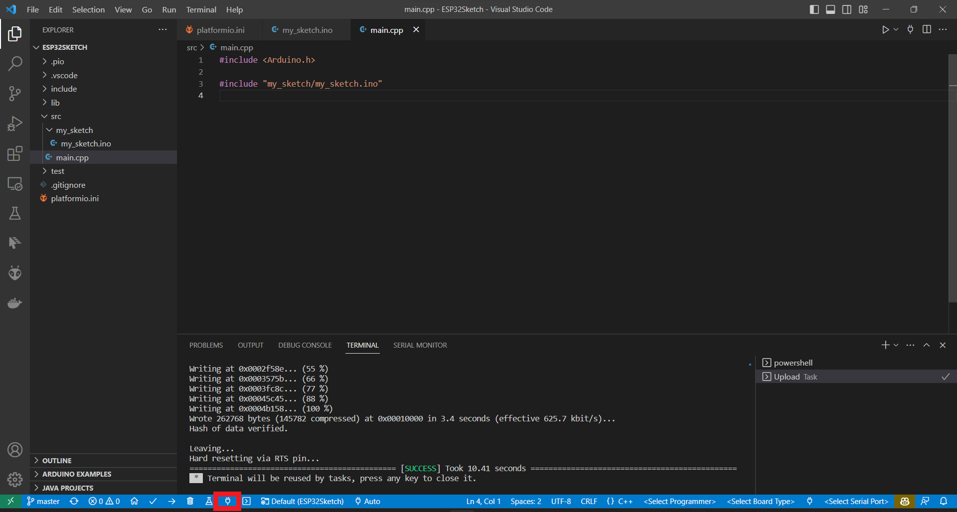 A Way To Run Arduino Sketch With Vscode Platformio Directly 6 Steps Instructables