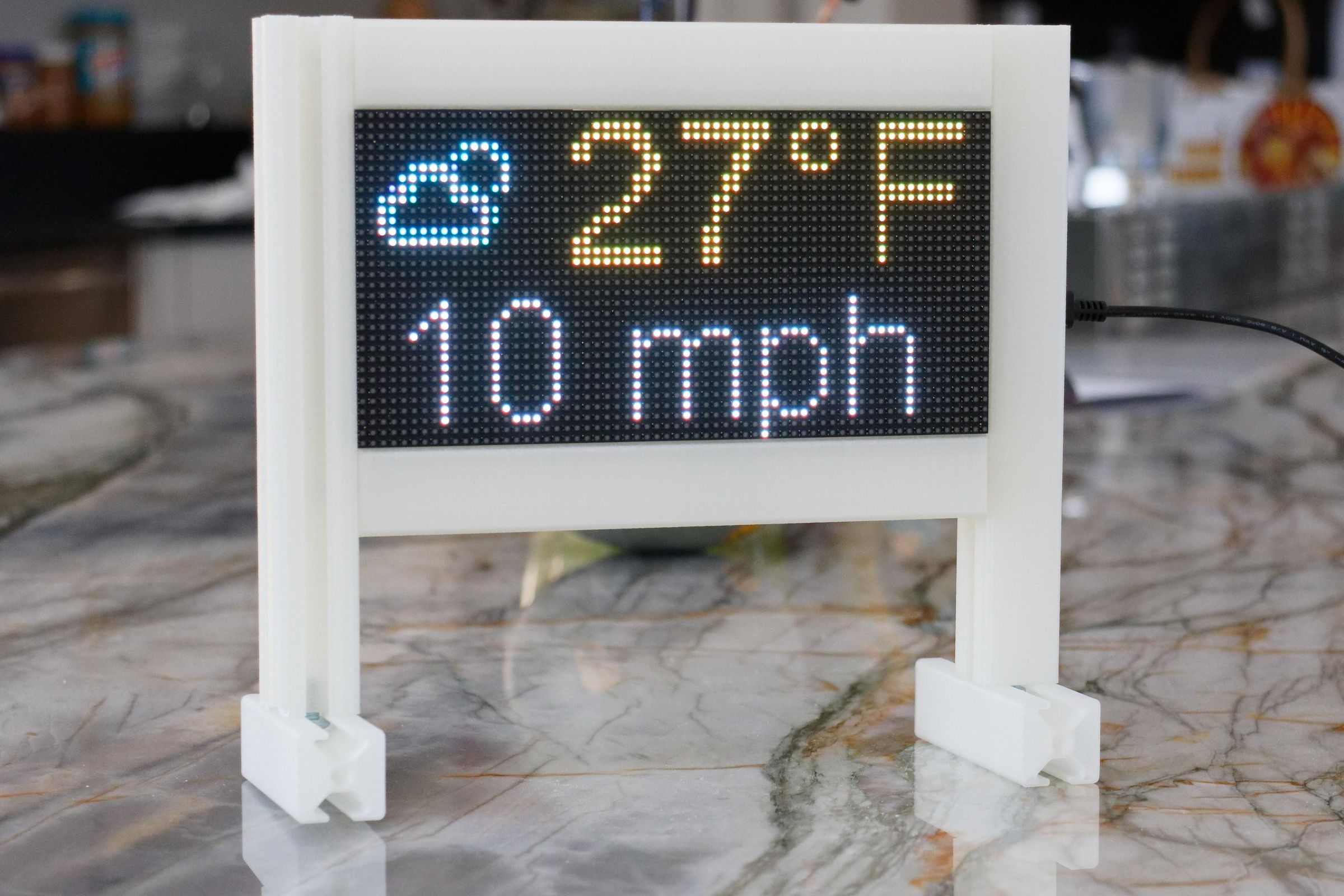 A Simple 3D Printed Frame for an RGB LED Panel : 12 Steps (with ...
