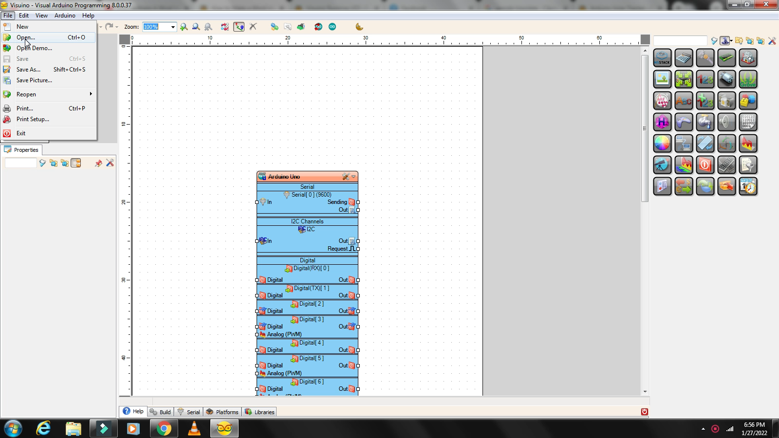 Arduino Passenger Metering Visuino Visual Development For Arduino 1093
