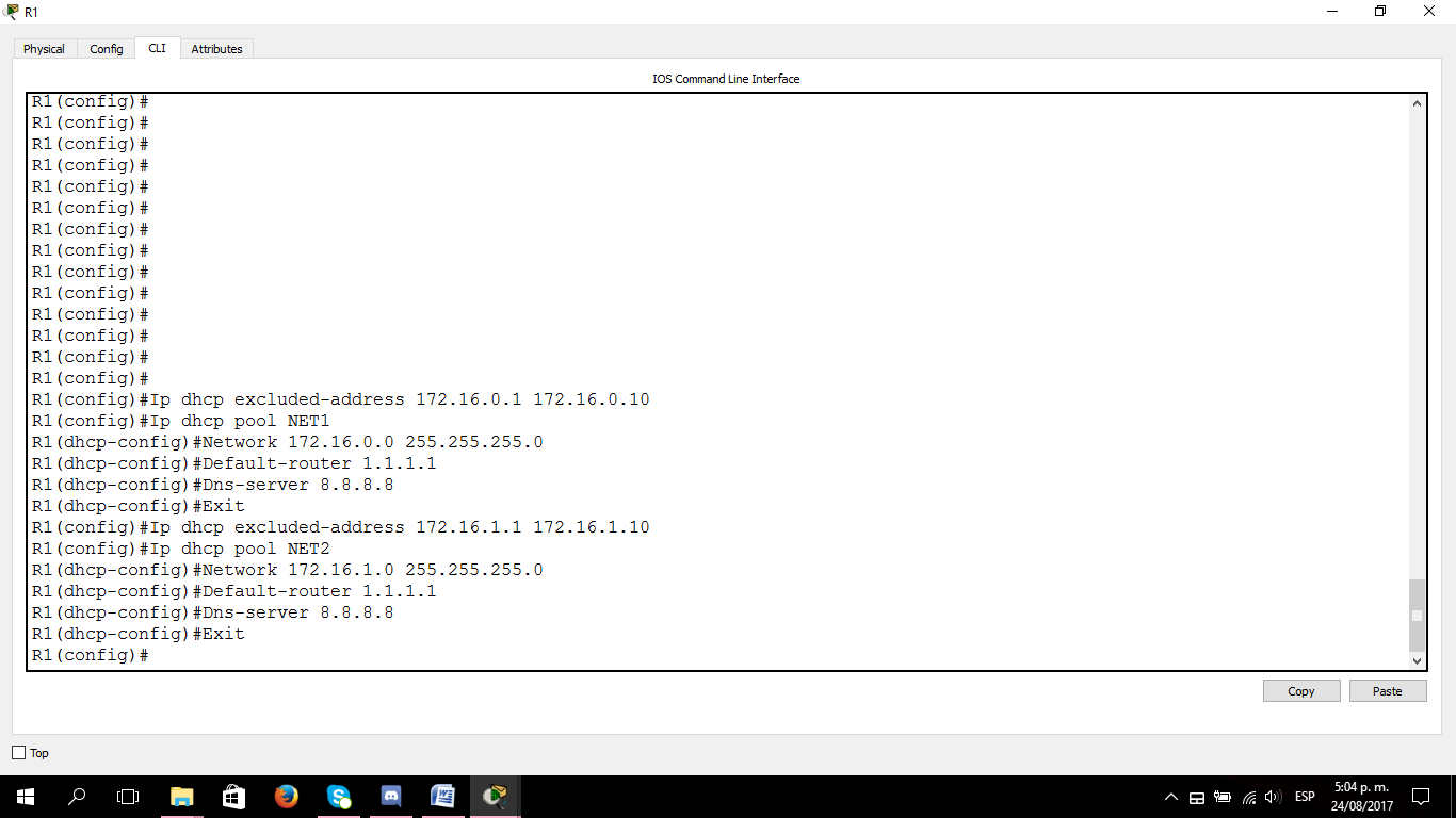 How to Configure DHCP in Cisco Packet Tracer : 14 Steps - Instructables