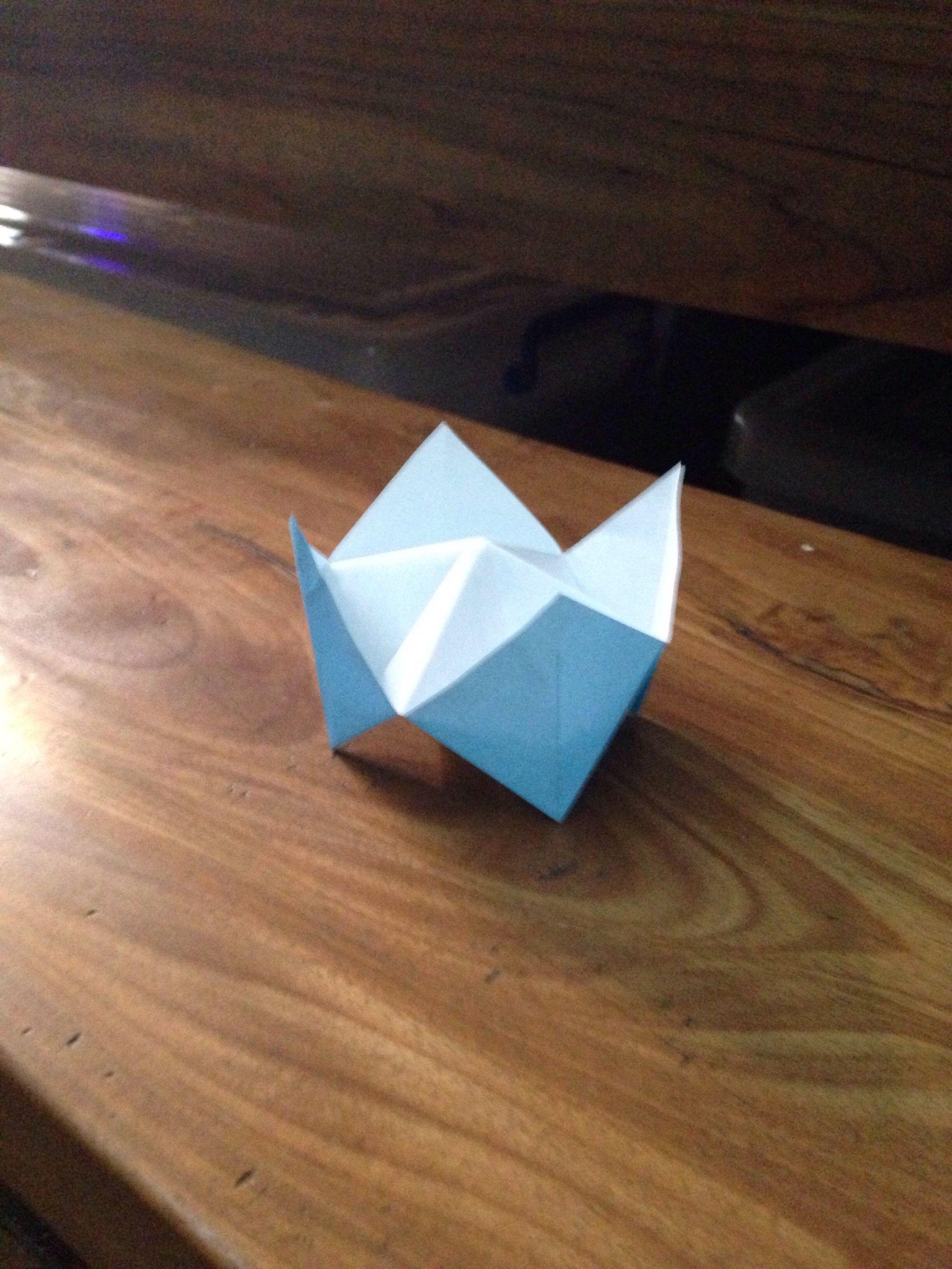 Origami Small Organizer/Fortune Teller : 3 Steps - Instructables