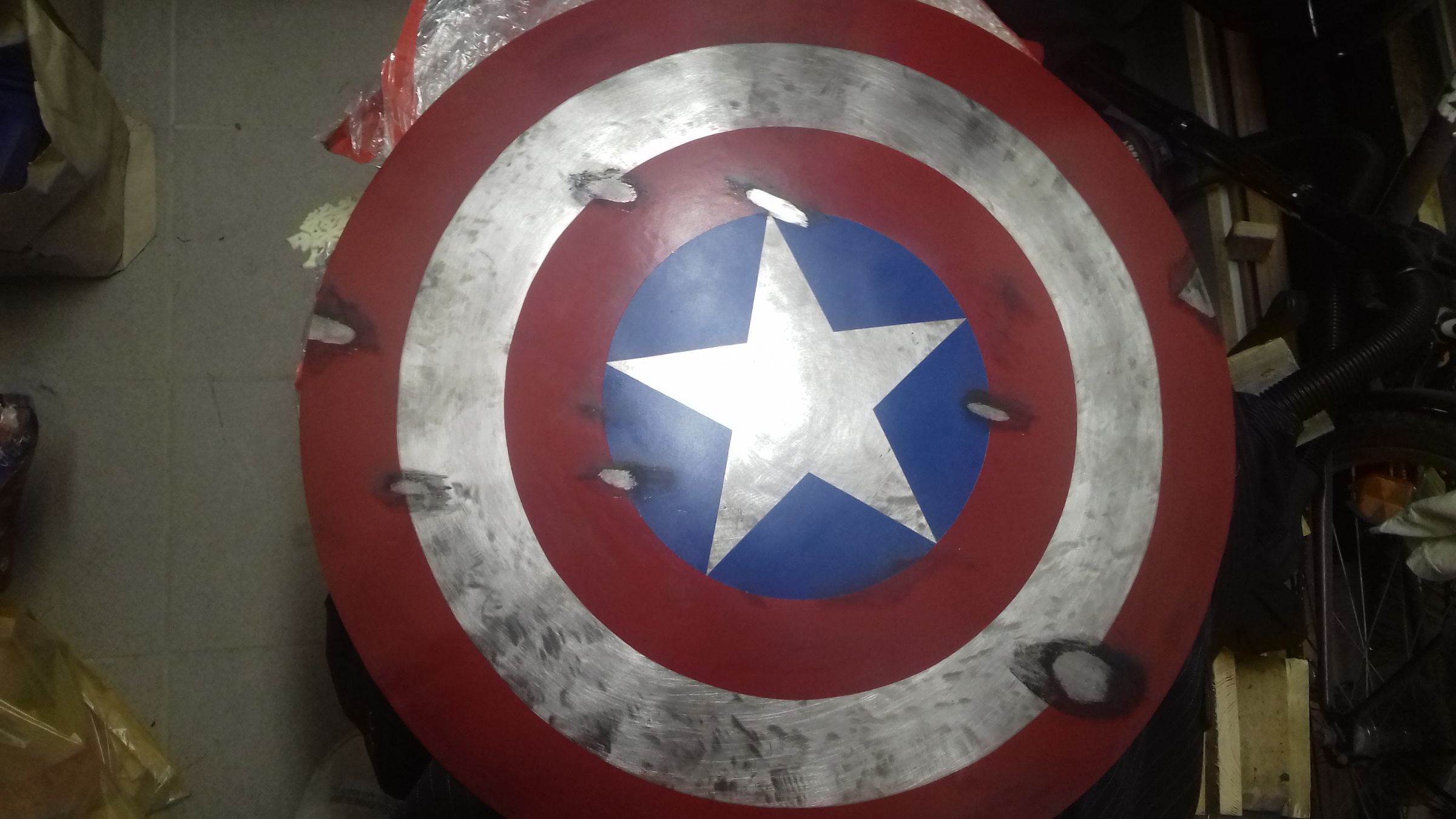 Cpt America Shield : 4 Steps - Instructables