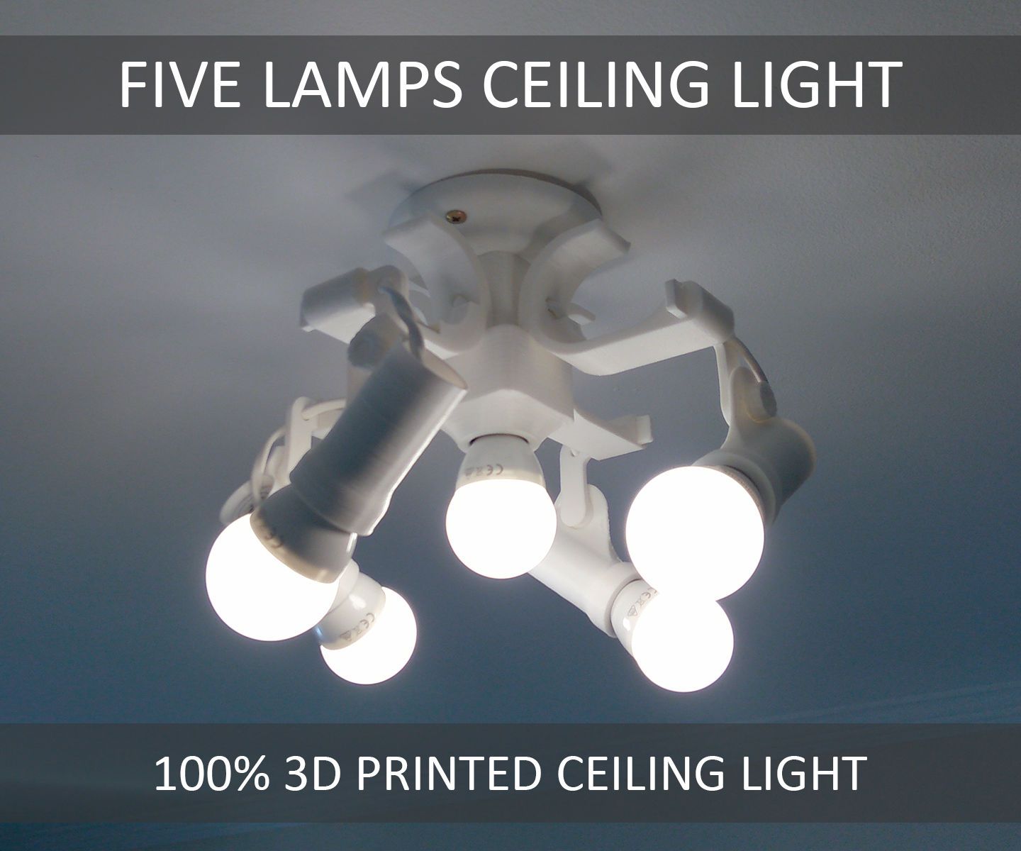 5 Lamp Ceiling Light : 11 Steps (with Pictures) - Instructables