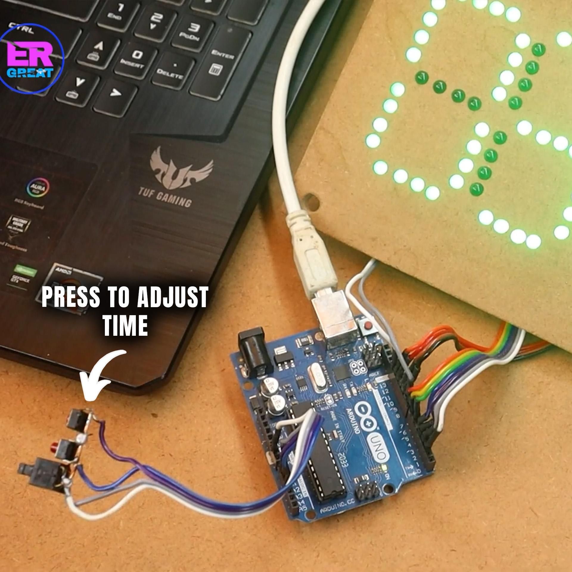 How to Make a Digital Clock at Home Using Arduino & RTC Module - Auto ...