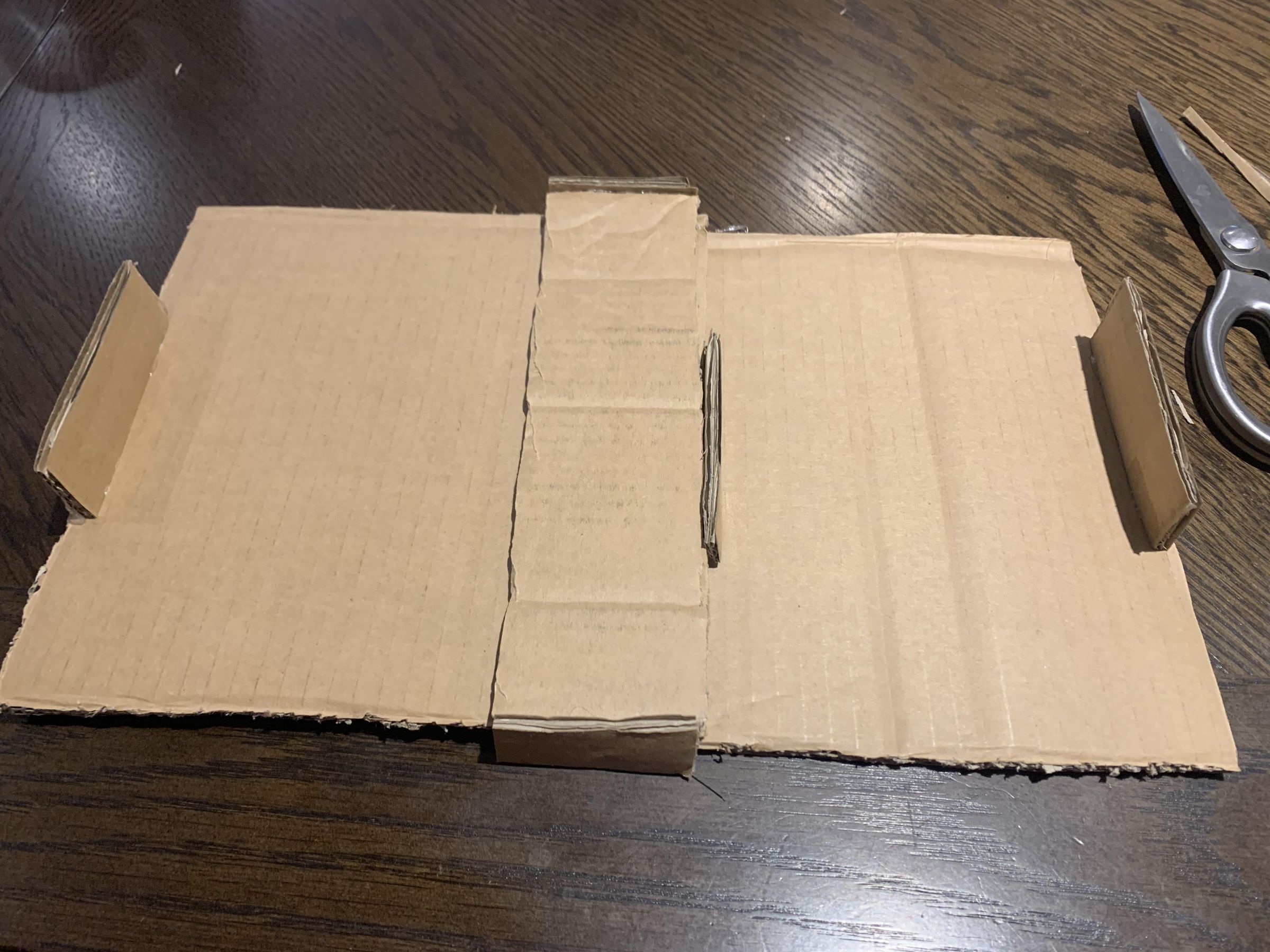 Old Cardboard Boxes to Adjustable Table! : 5 Steps - Instructables