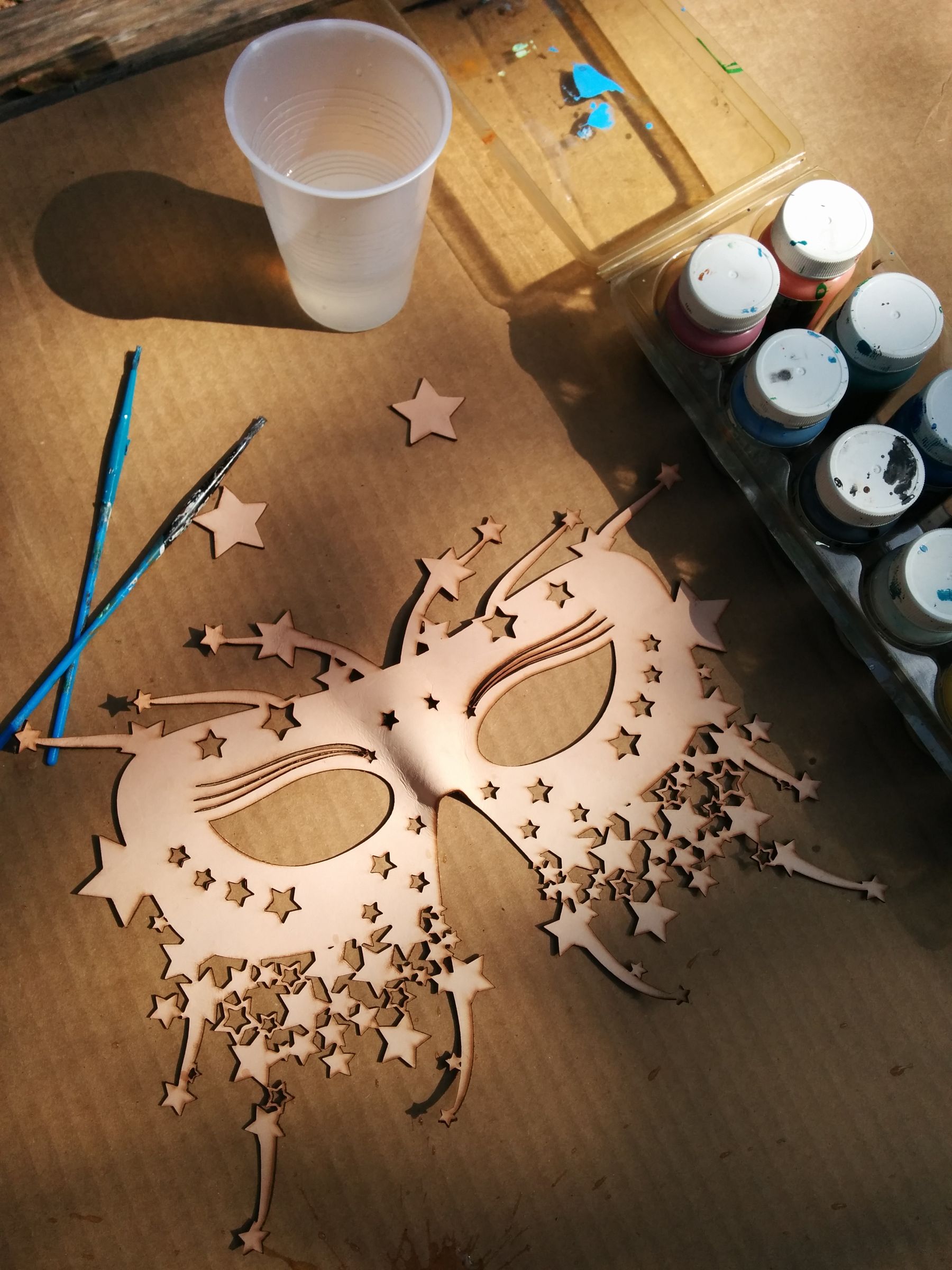 Starry Eyed Laser Cut Leather Mask (no Sew, No Tools Required) : 11 ...