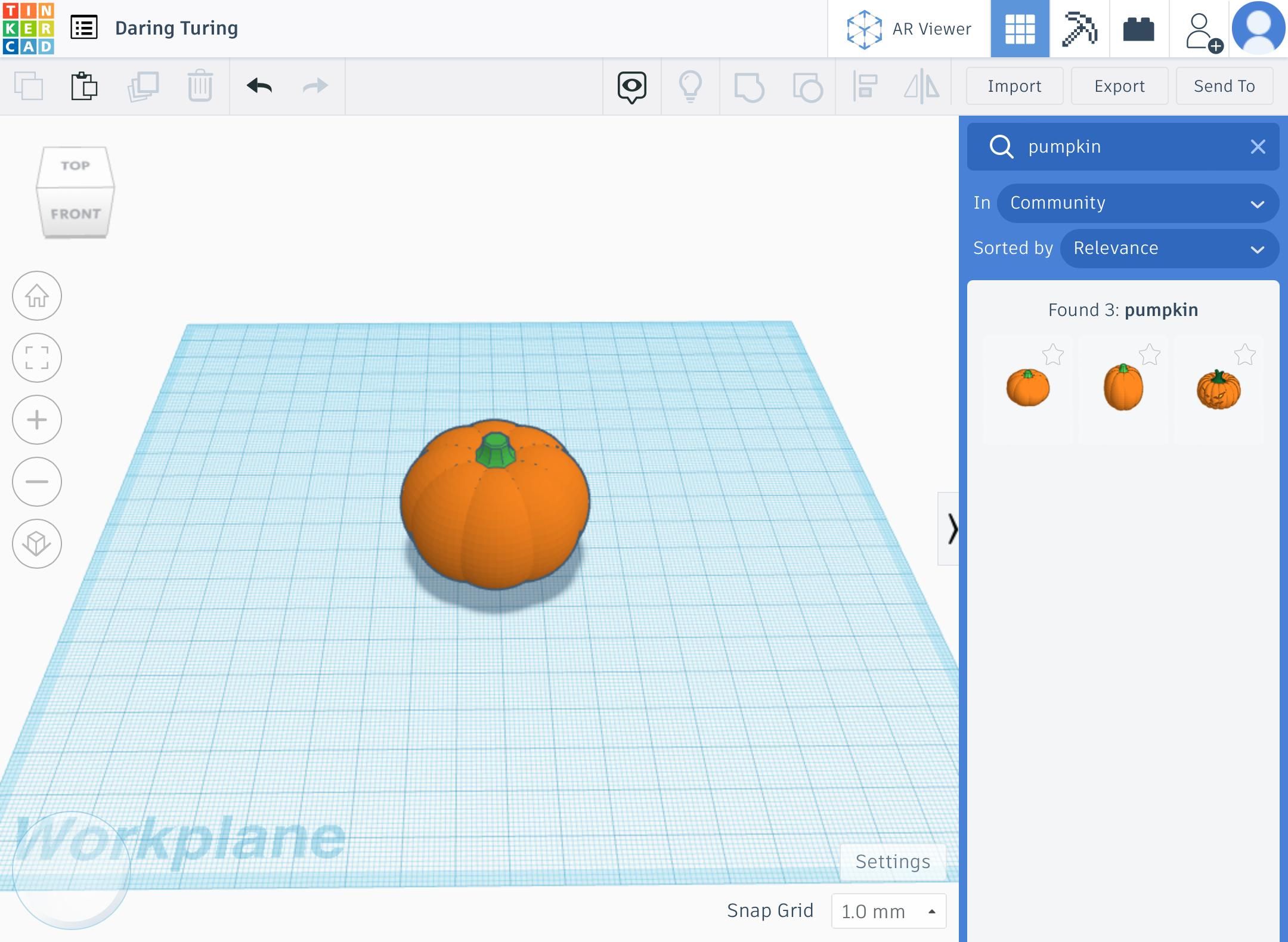 Cute Jack-O-Lantern in Tinkercad : 4 Steps - Instructables